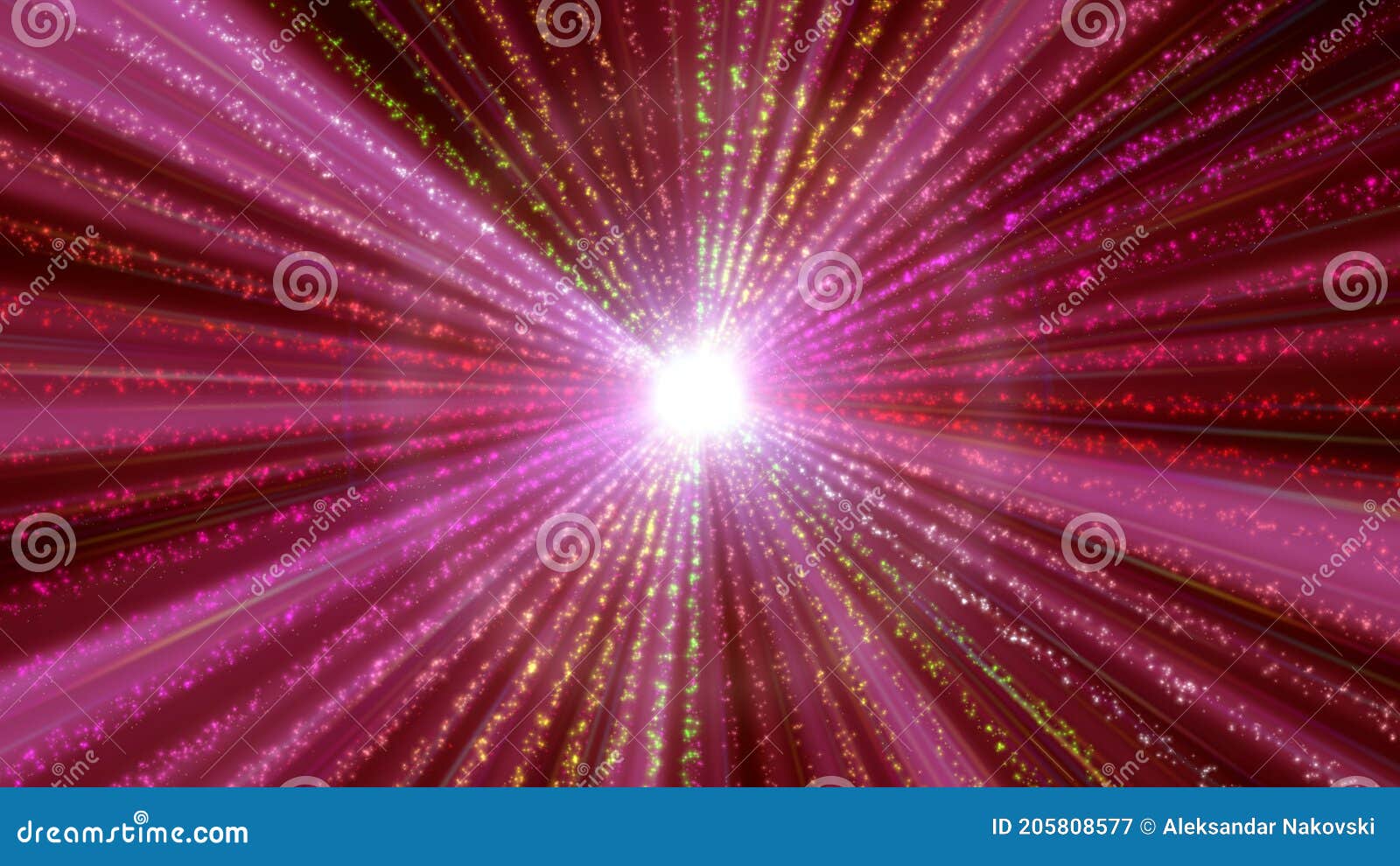 Particle Laser Light Color Ray Illustration Stock Illustration ...