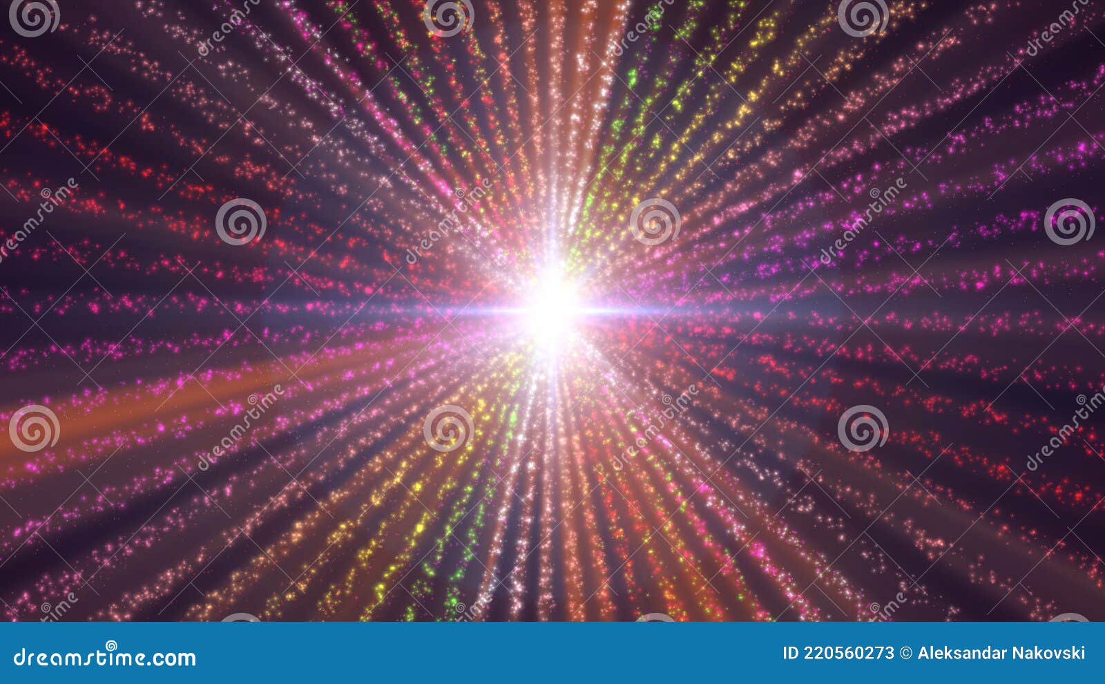 Particle Laser Light Color Ray Illustration Stock Illustration ...