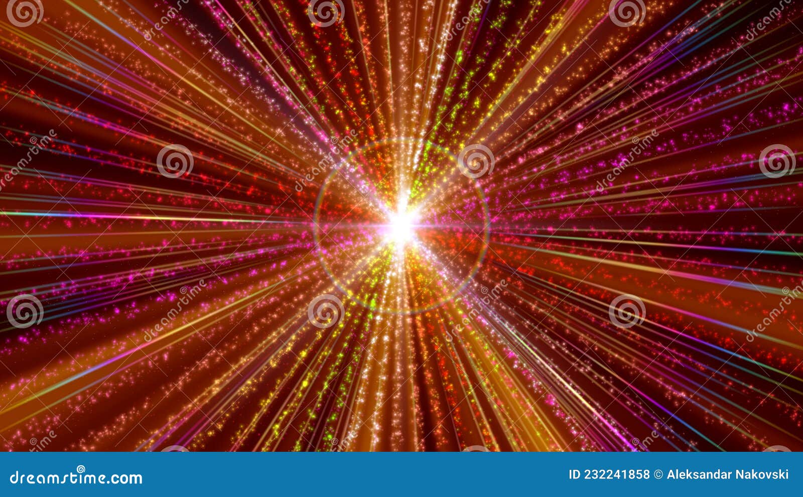 Particle Laser Light Color Ray Illustration Stock Illustration ...