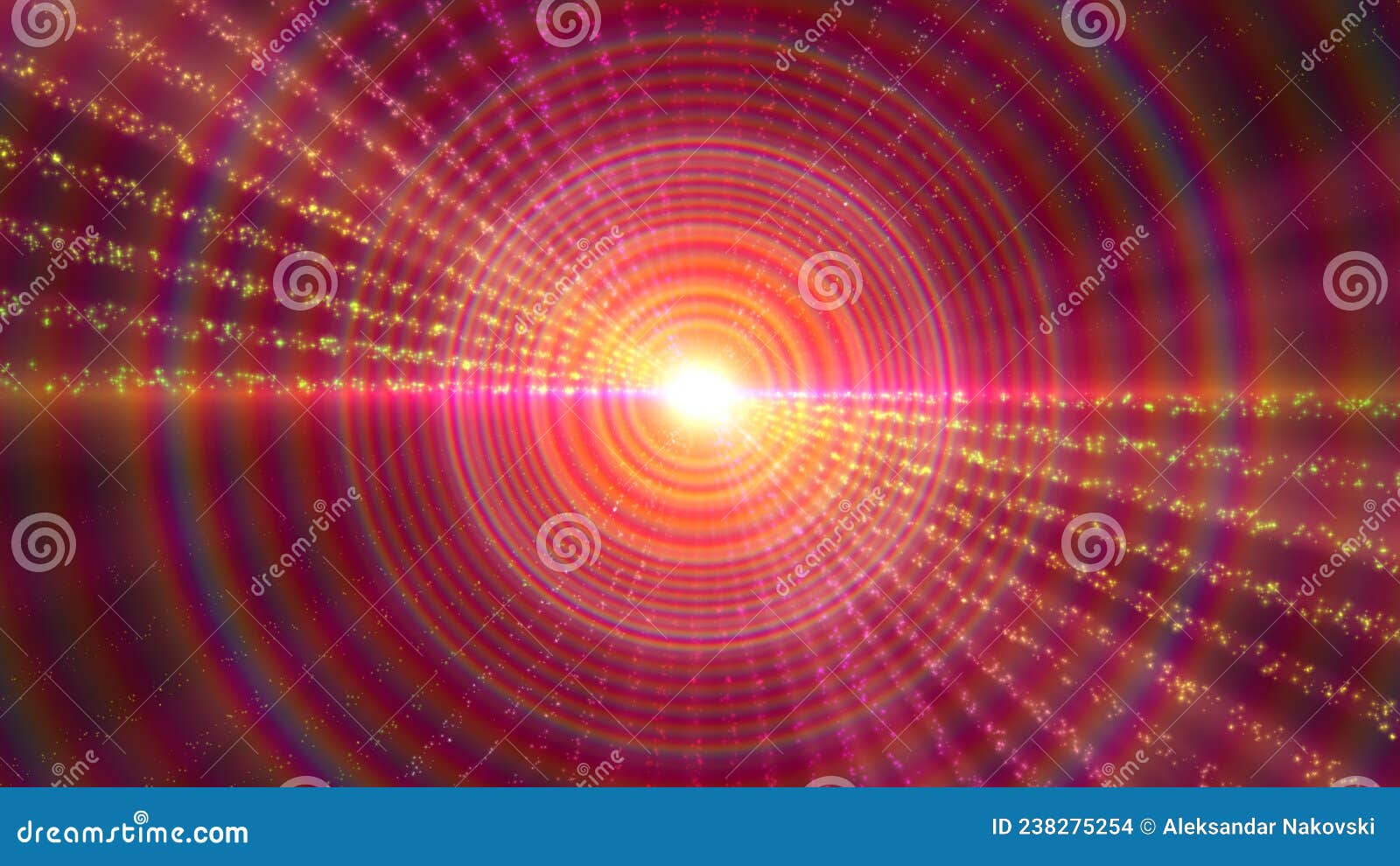 Particle Laser Light Color Ray Illustration Stock Illustration ...