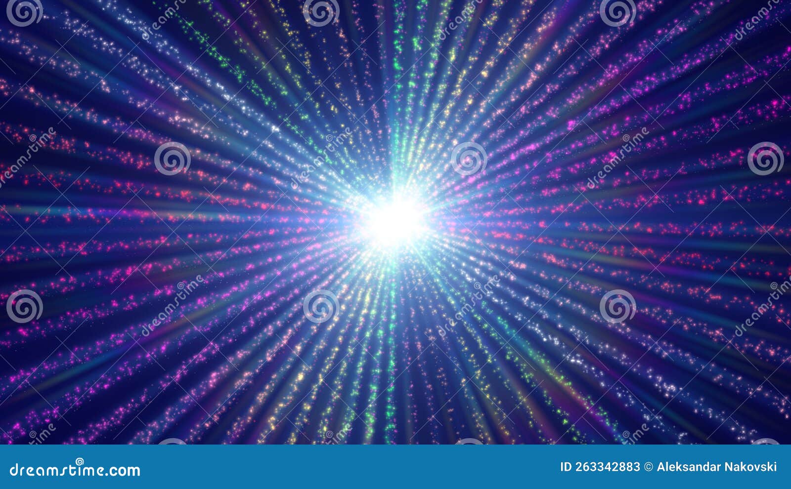 Particle Laser Light Color Ray Illustration Stock Illustration ...