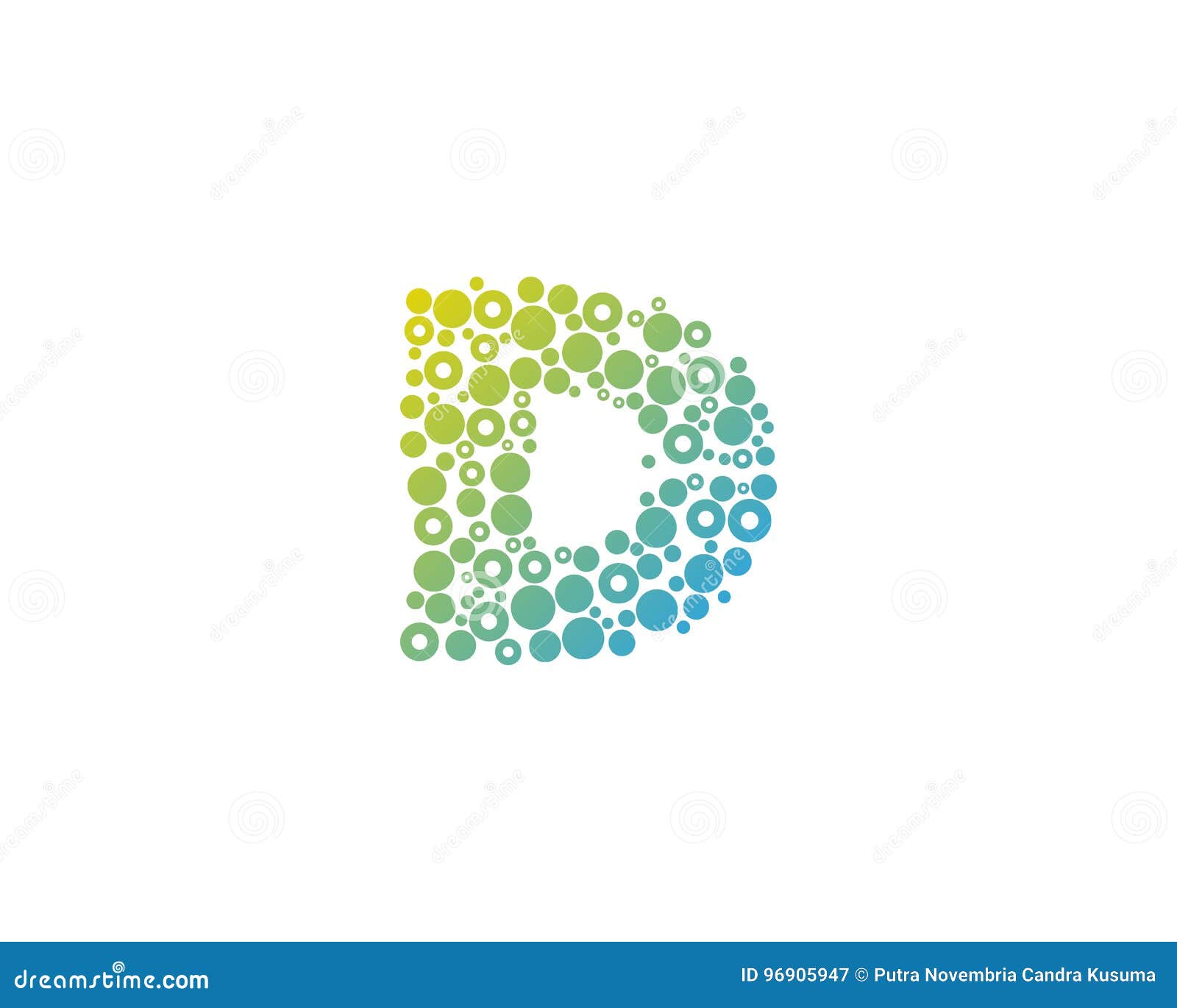 Particle Letter Icon Logo Design Element Stock Vector - Illustration of ...