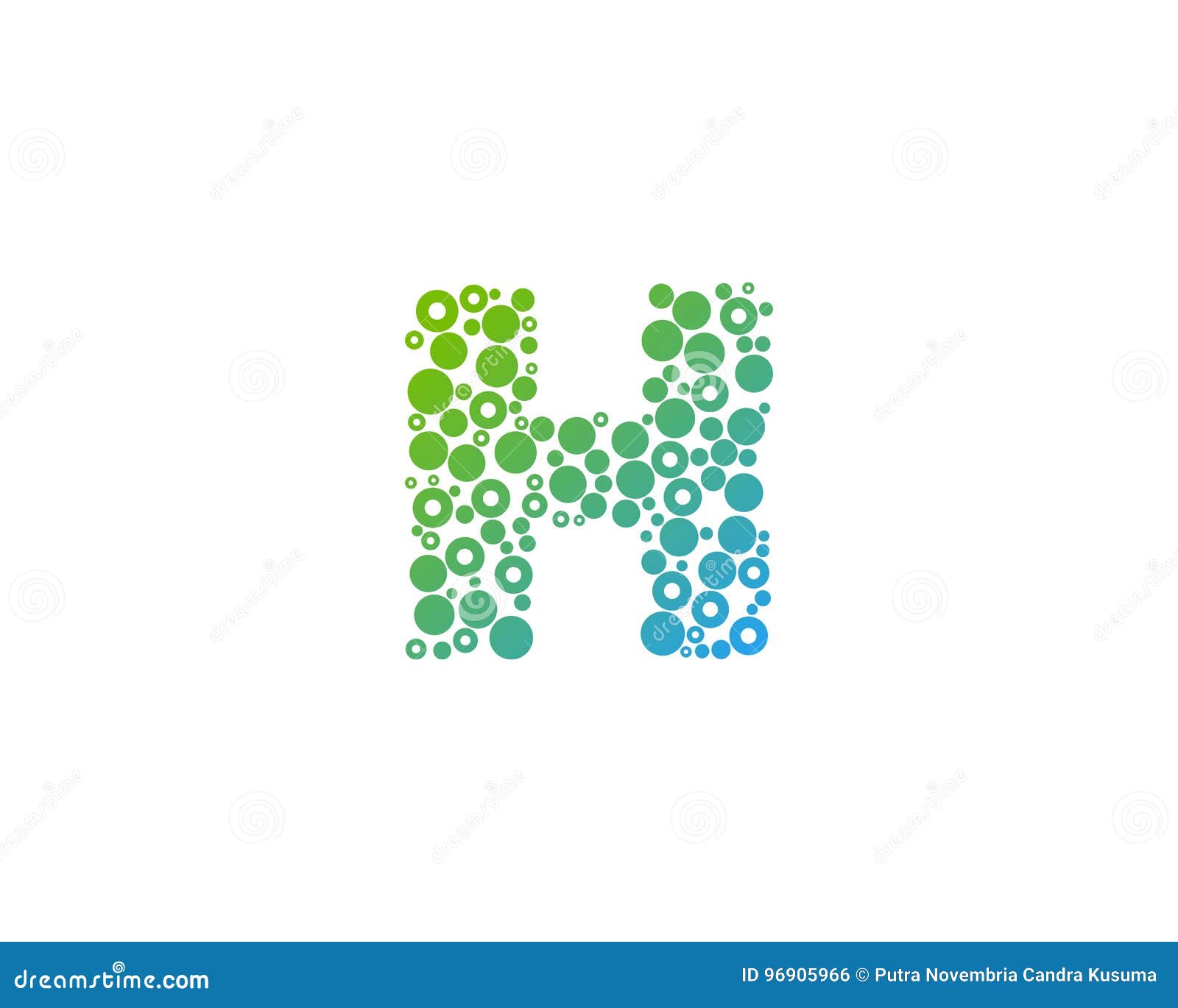 Particle Letter Icon Logo Design Element Stock Vector - Illustration of ...