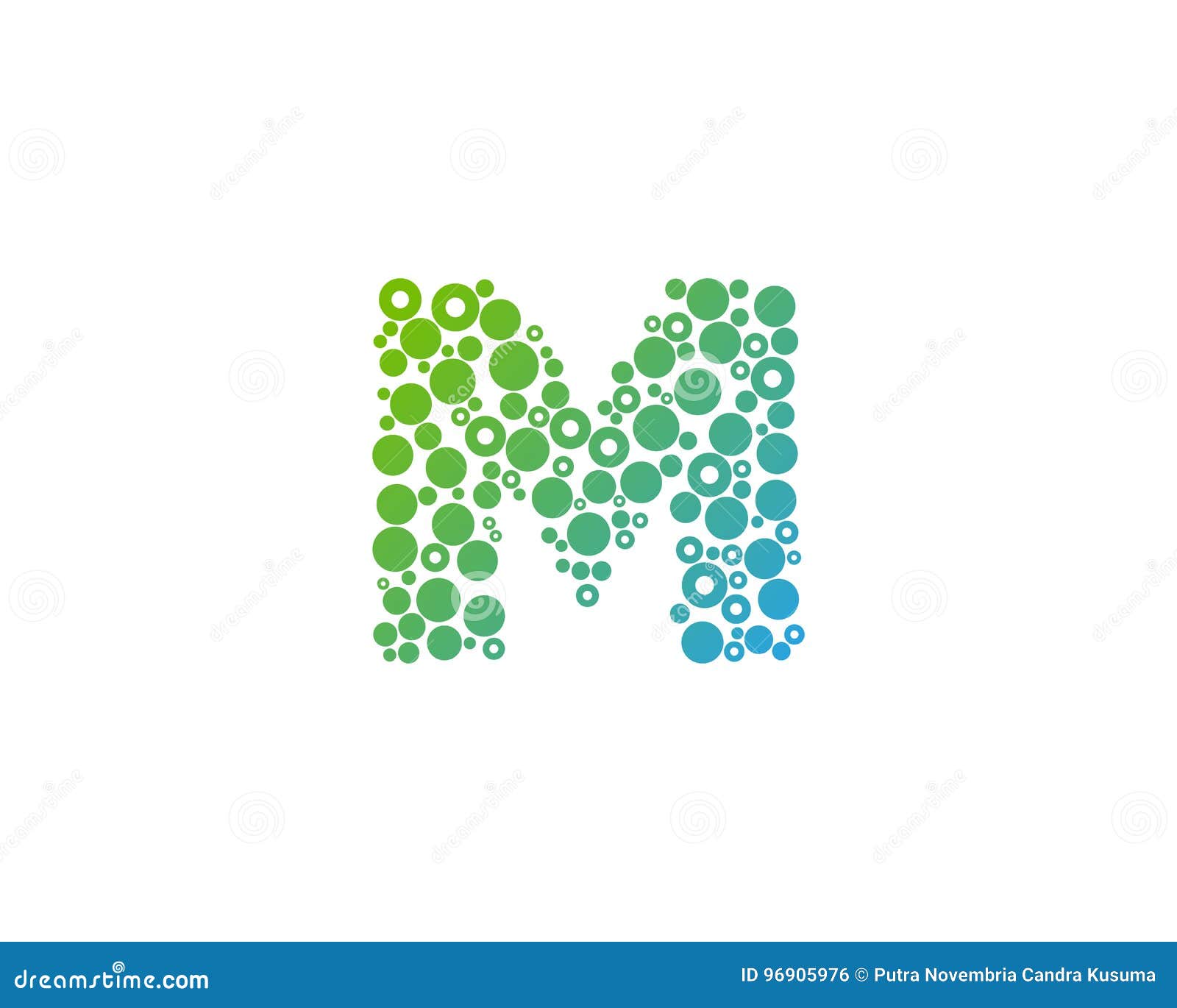 Particle Letter Icon Logo Design Element Stock Vector - Illustration of ...