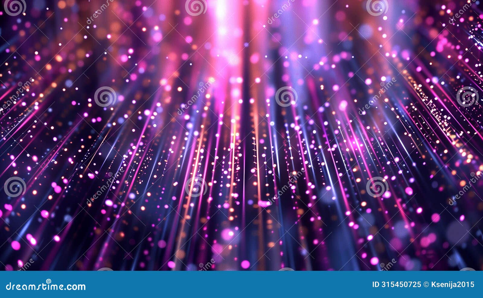 Particle Lines Background, Color Particle Stripes Rising. Particle ...