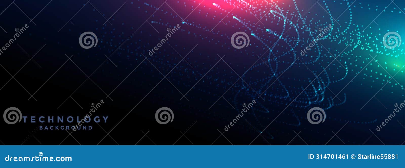 Particle Style Digital Network Wallpaper for AI Innovation or Research ...