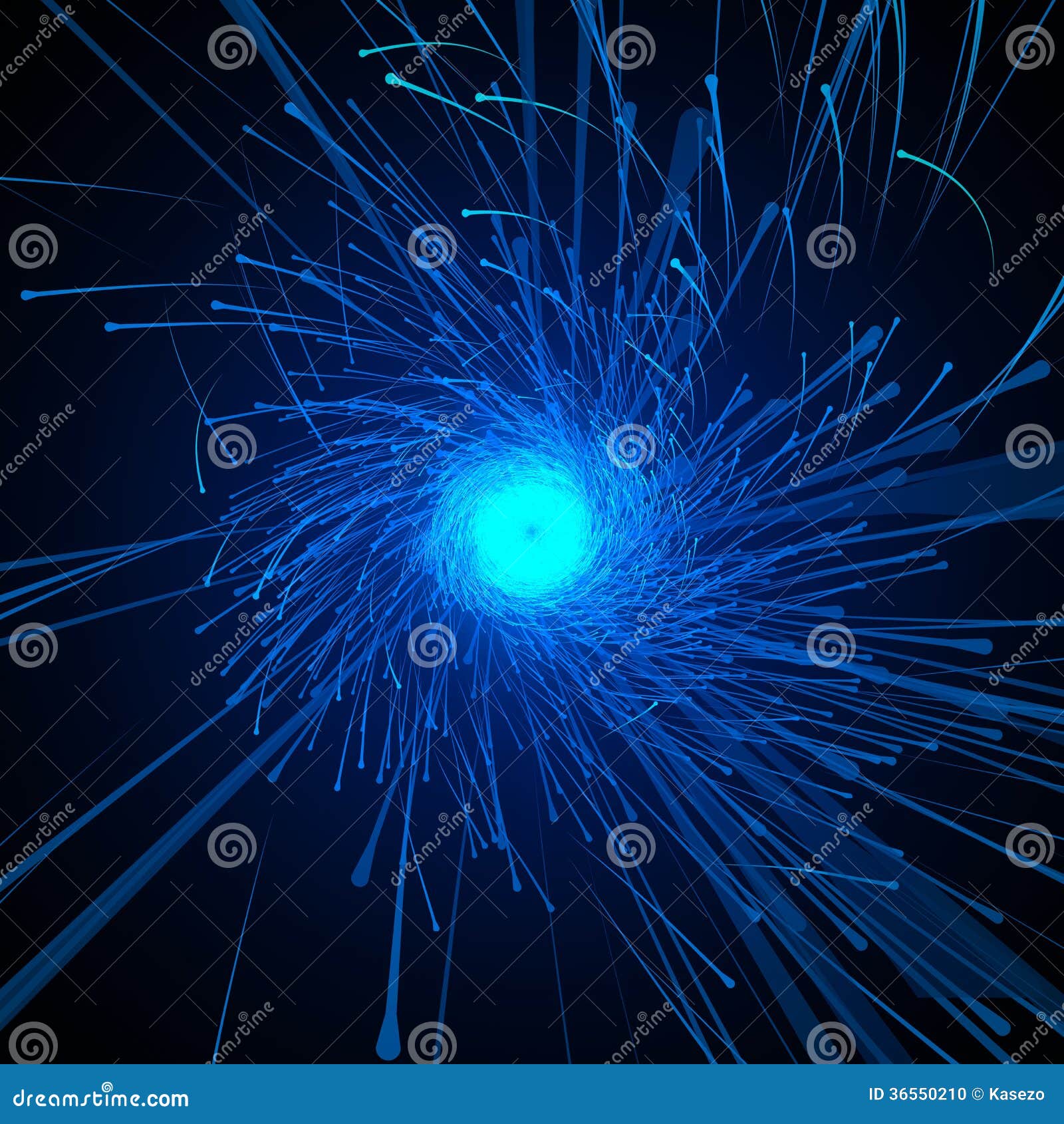 Particle swarm stock illustration. Illustration of glow - 36550210