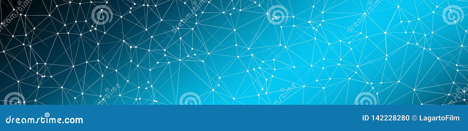 Particle Triangle Shapes Vector Science Technology Background Stock ...