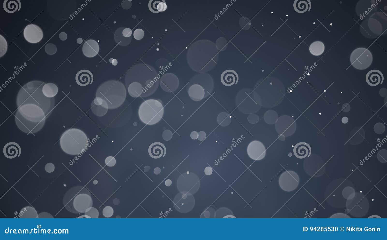Particles in Air Abstract Background Rendered with DOF Stock ...