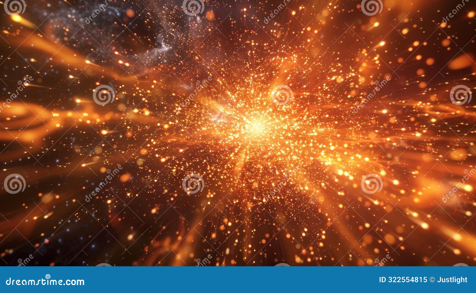 Particles Appear To Move in a Synchronized Dance Constantly Changing ...