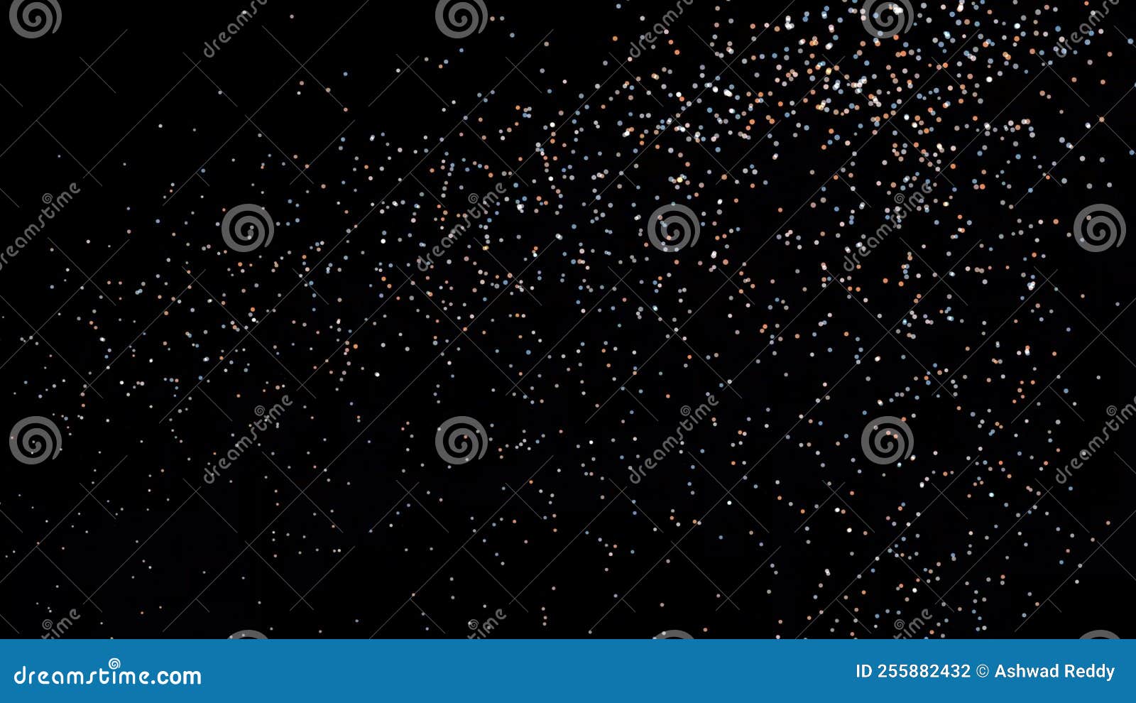 Particles Burst Motion Graphics with Night Background Stock Footage ...