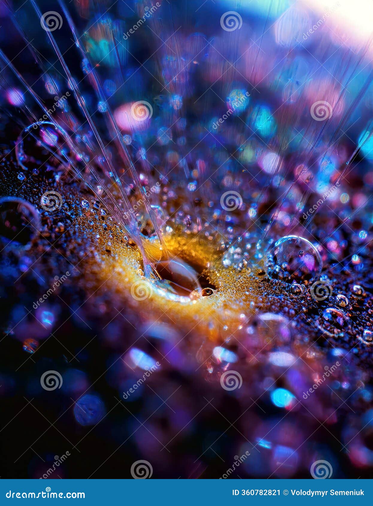 Particles Dance in Chaotic Patterns through Illuminated Liquid in ...