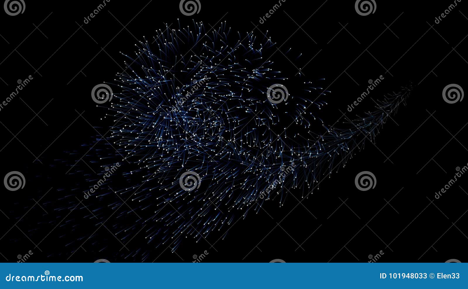 Particles stock illustration. Illustration of dark, freeze - 101948033