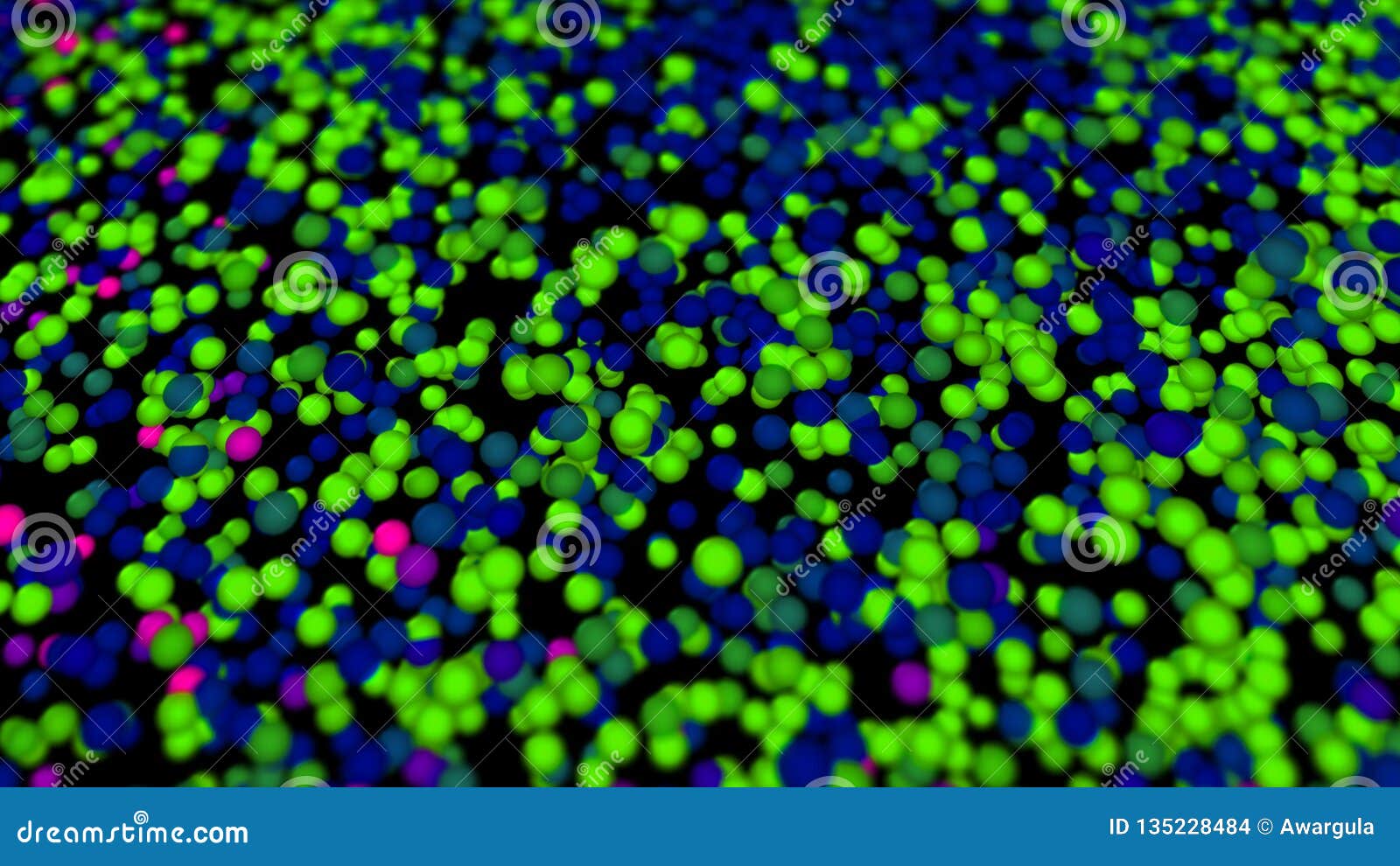 Gas Particles Animation