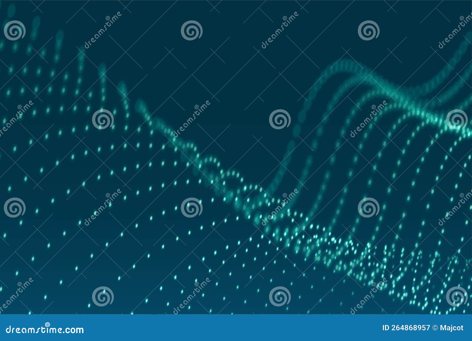 Particles Liquid Dynamic Flow Stock Vector - Illustration of flow ...