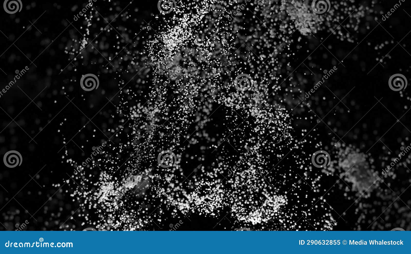 Particles Move Upward in Flow. Design. Vortex Flow of Small Particles ...