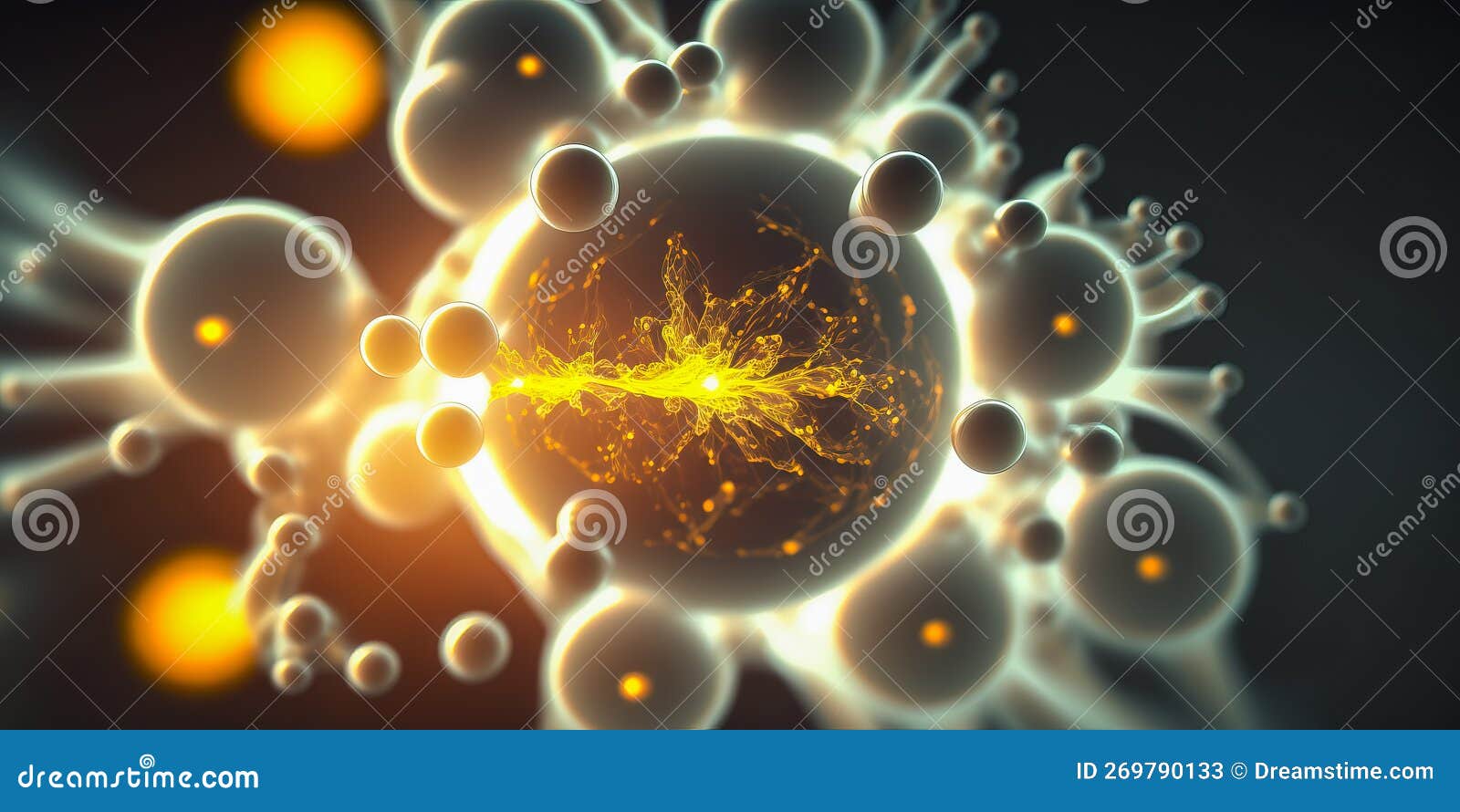 Particles Splash Abstract Background Stock Illustration - Illustration ...