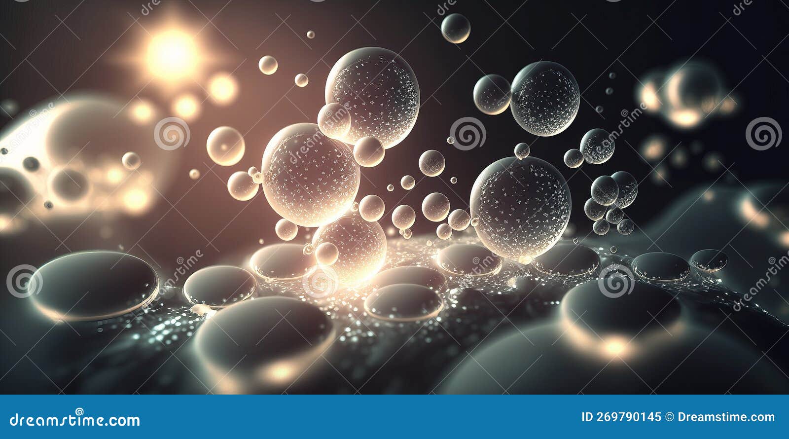 Particles Splash Abstract Background Stock Illustration - Illustration ...