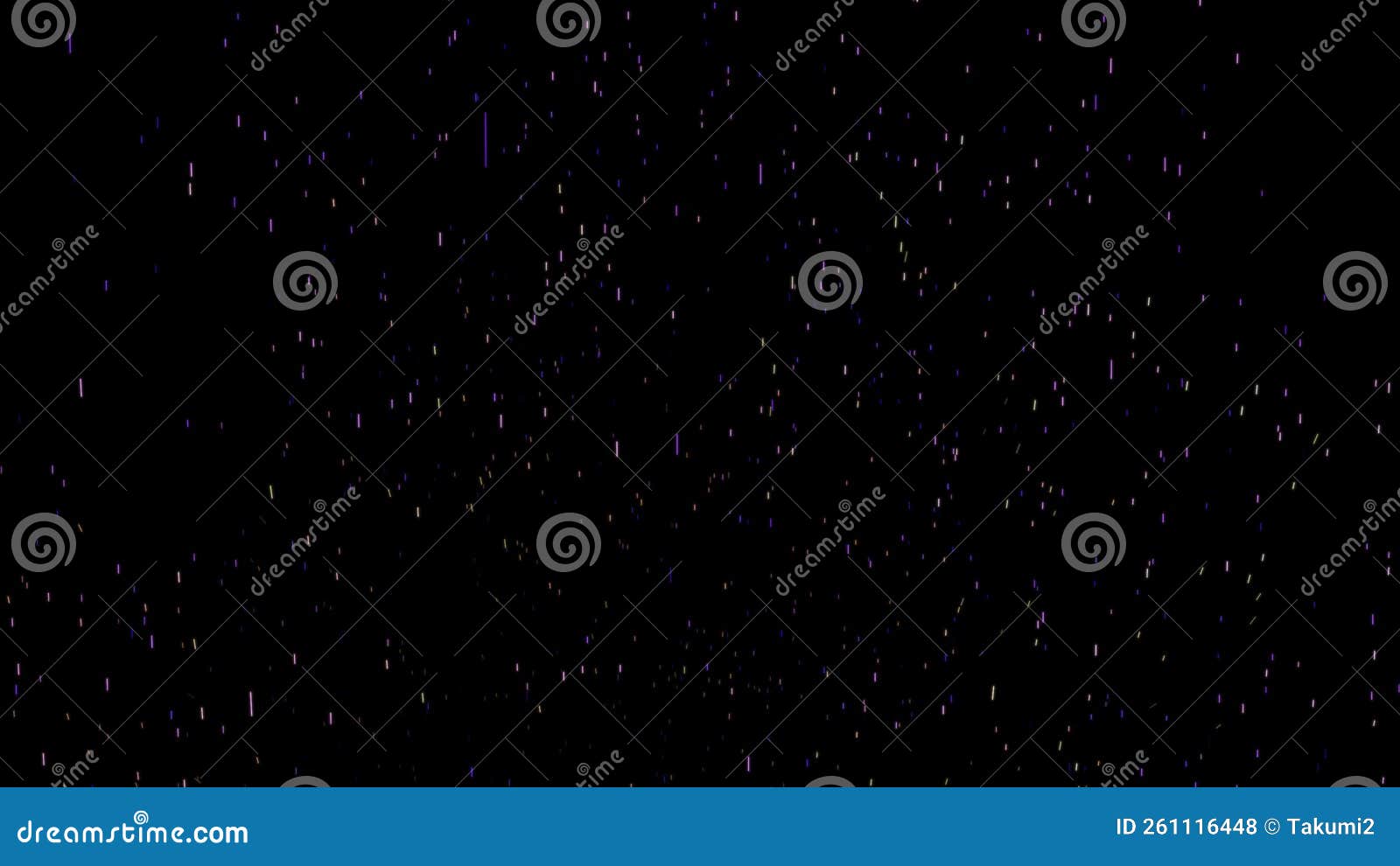 Particles Spring Up on a Black Background Stock Illustration ...