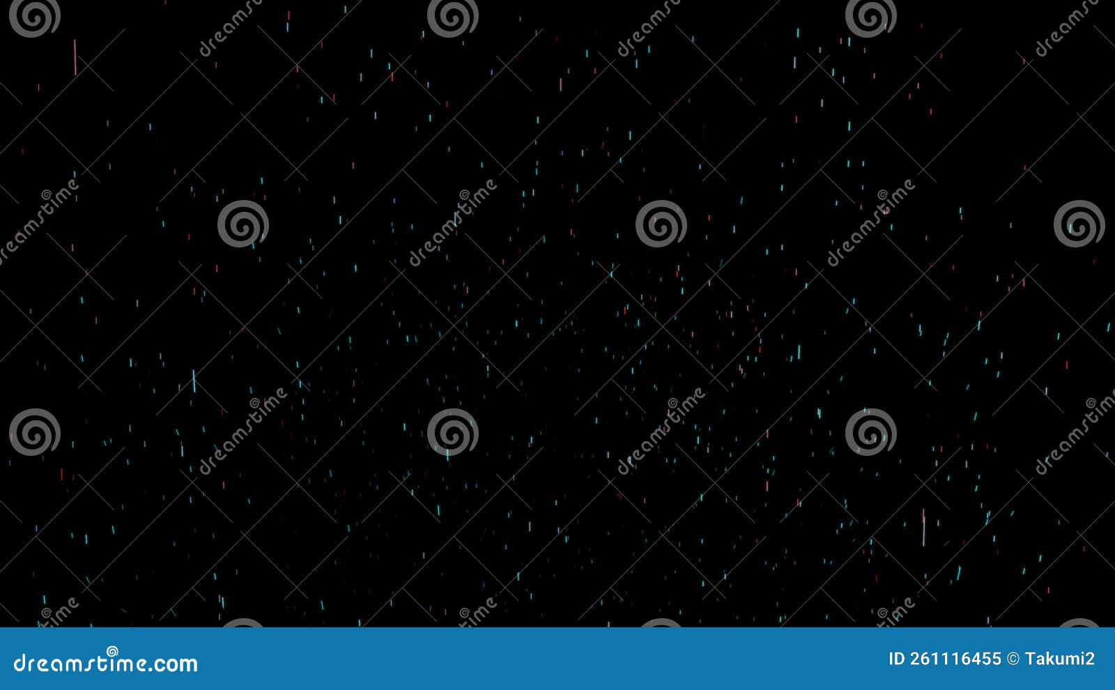 Particles Spring Up on a Black Background Stock Illustration ...