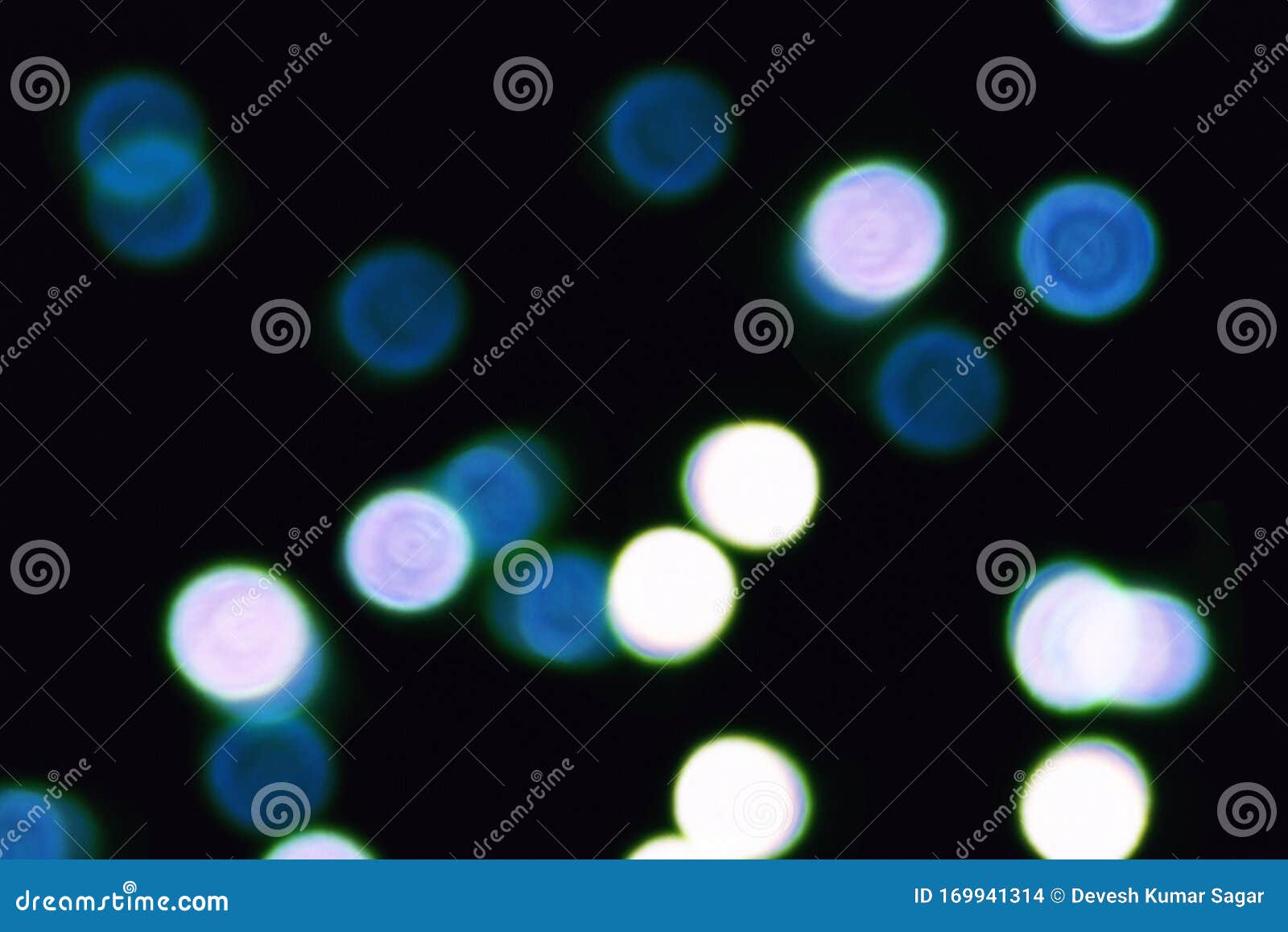 Particles Stock Image in Black Background Stock Photo - Image of ...