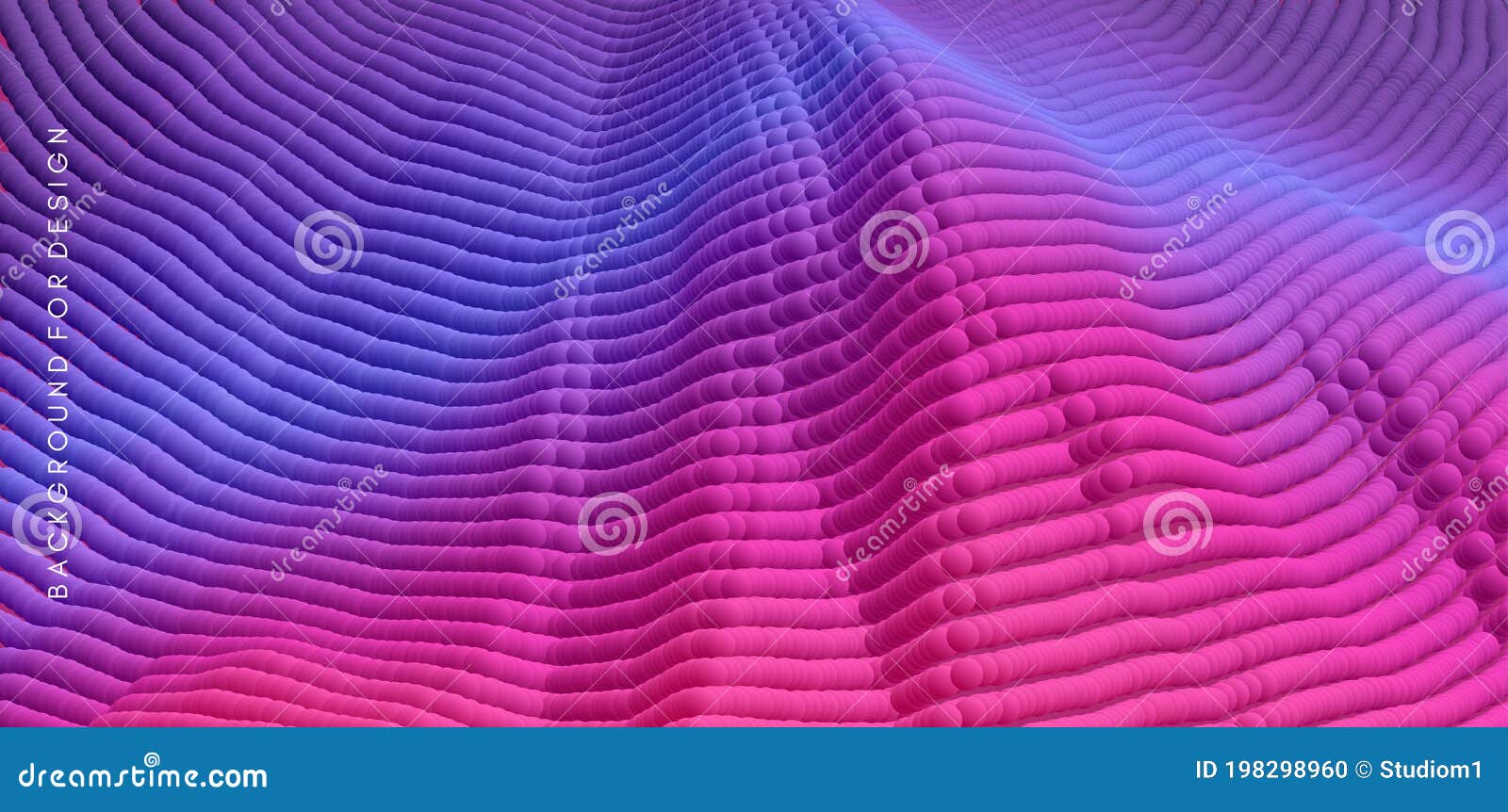 Particles Stream. Abstract Background with Trendy Gradients Stock ...