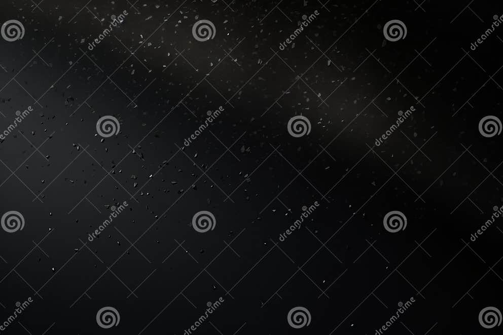 Particles Suspended in Darkness Create a Mesmerizing Visual Effect in a ...