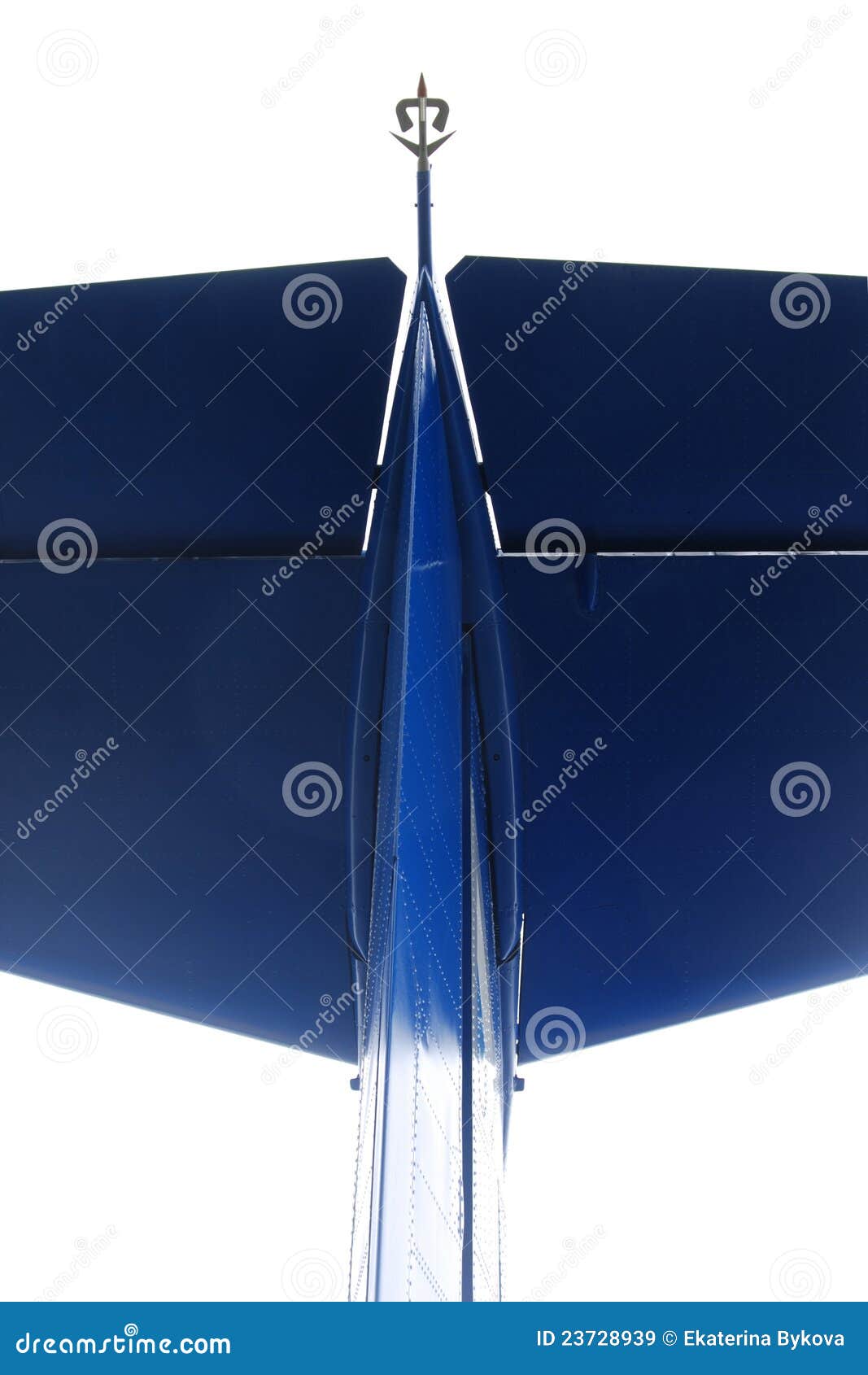 Particolare Blu Dell'aeroplano Immagine Stock - Immagine di telaio ...