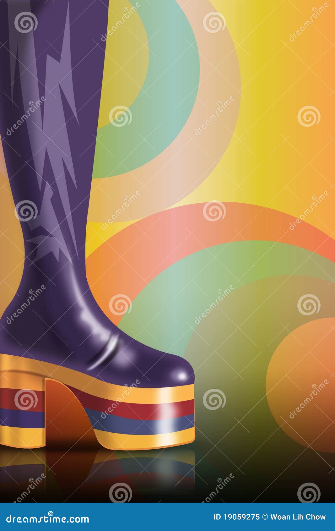 Partido retro stock de ilustración. Ilustración de manera - 19059275