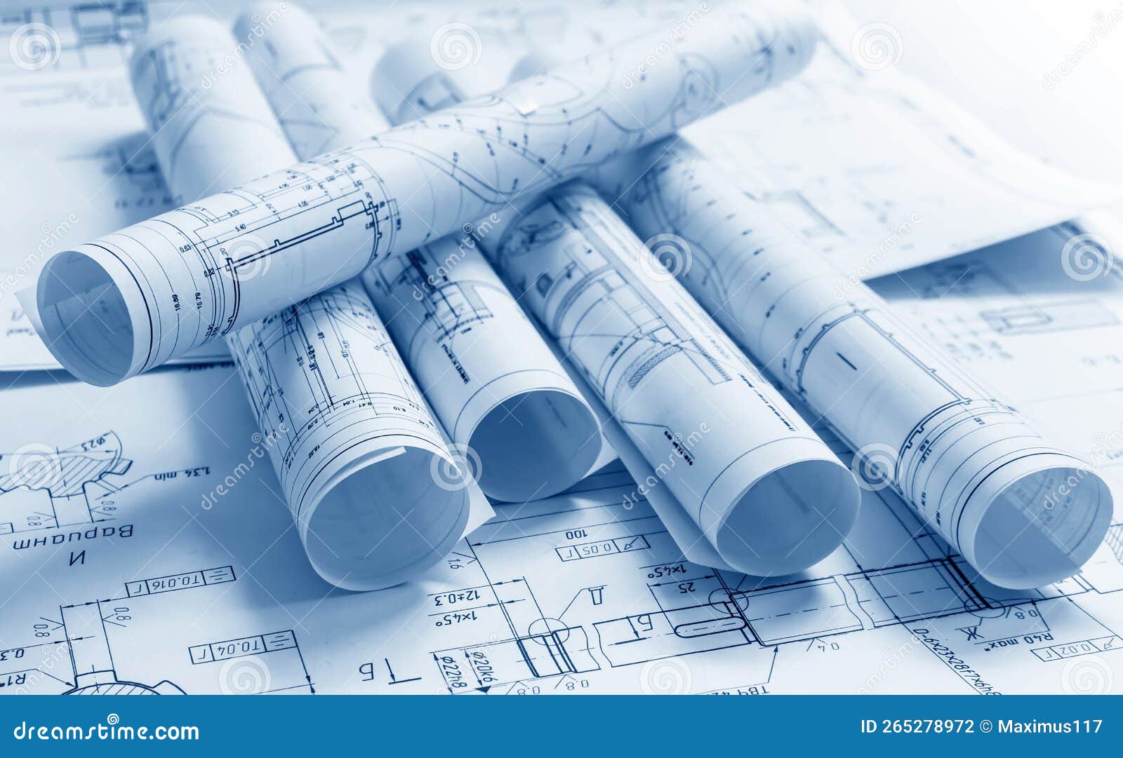 Partie Du Projet Architectural Illustration Stock - Illustration du ...