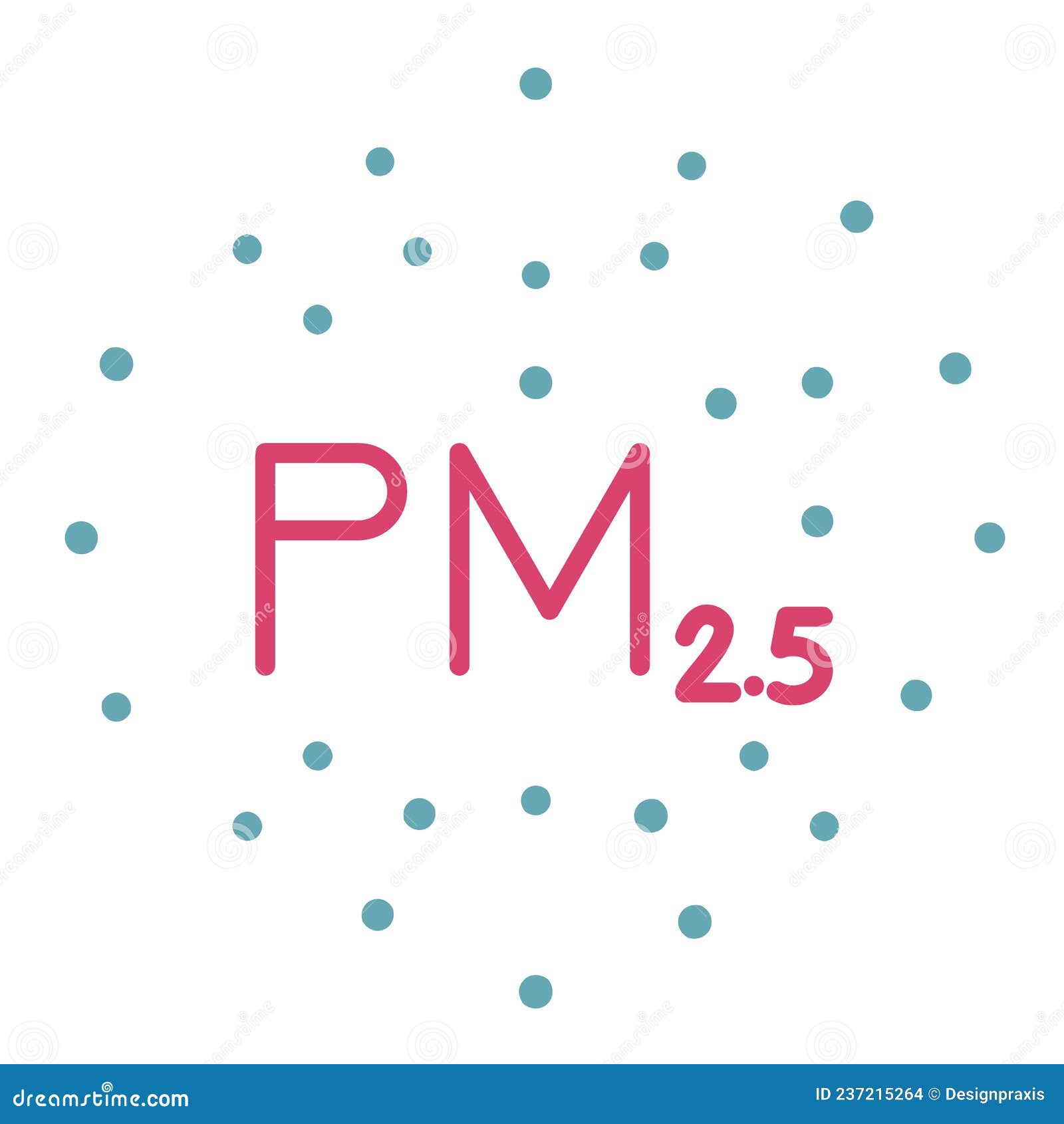 Partikelfilter pm 25 vektor abbildung. Illustration von ikone - 237215264