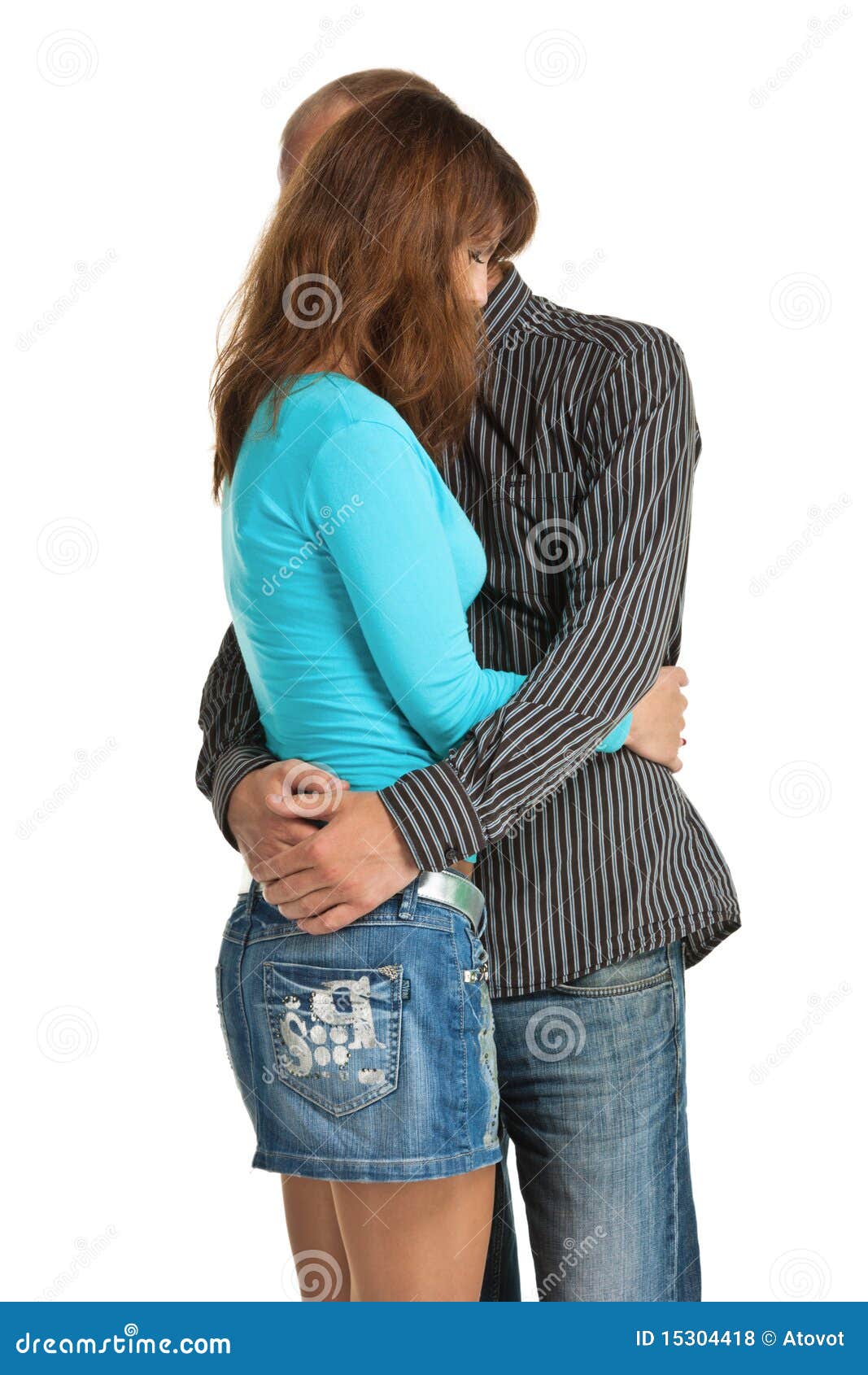 Parting stock photo. Image of face, blue, romance, human - 15304418