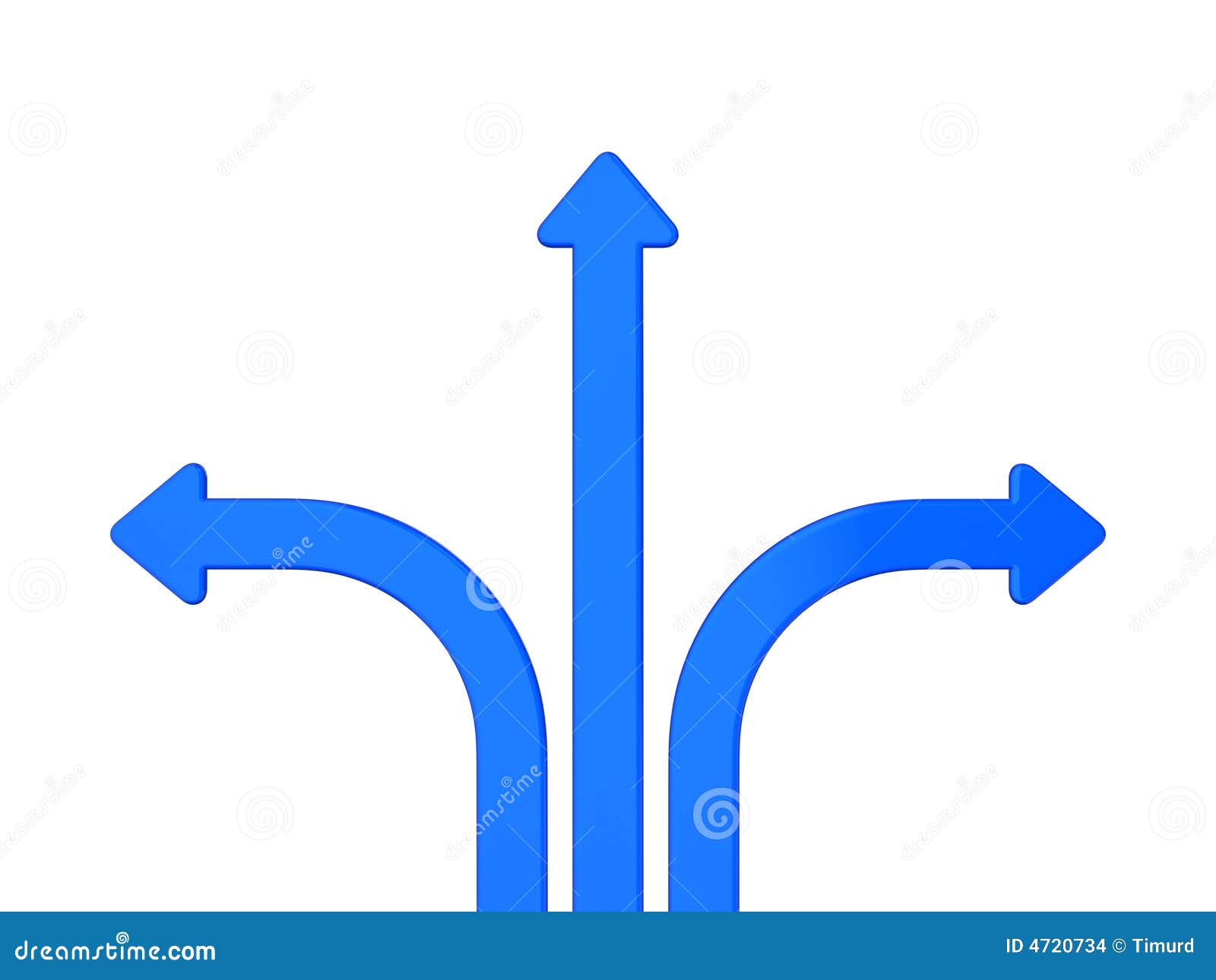 Parting arrows stock illustration. Illustration of drive - 4720734