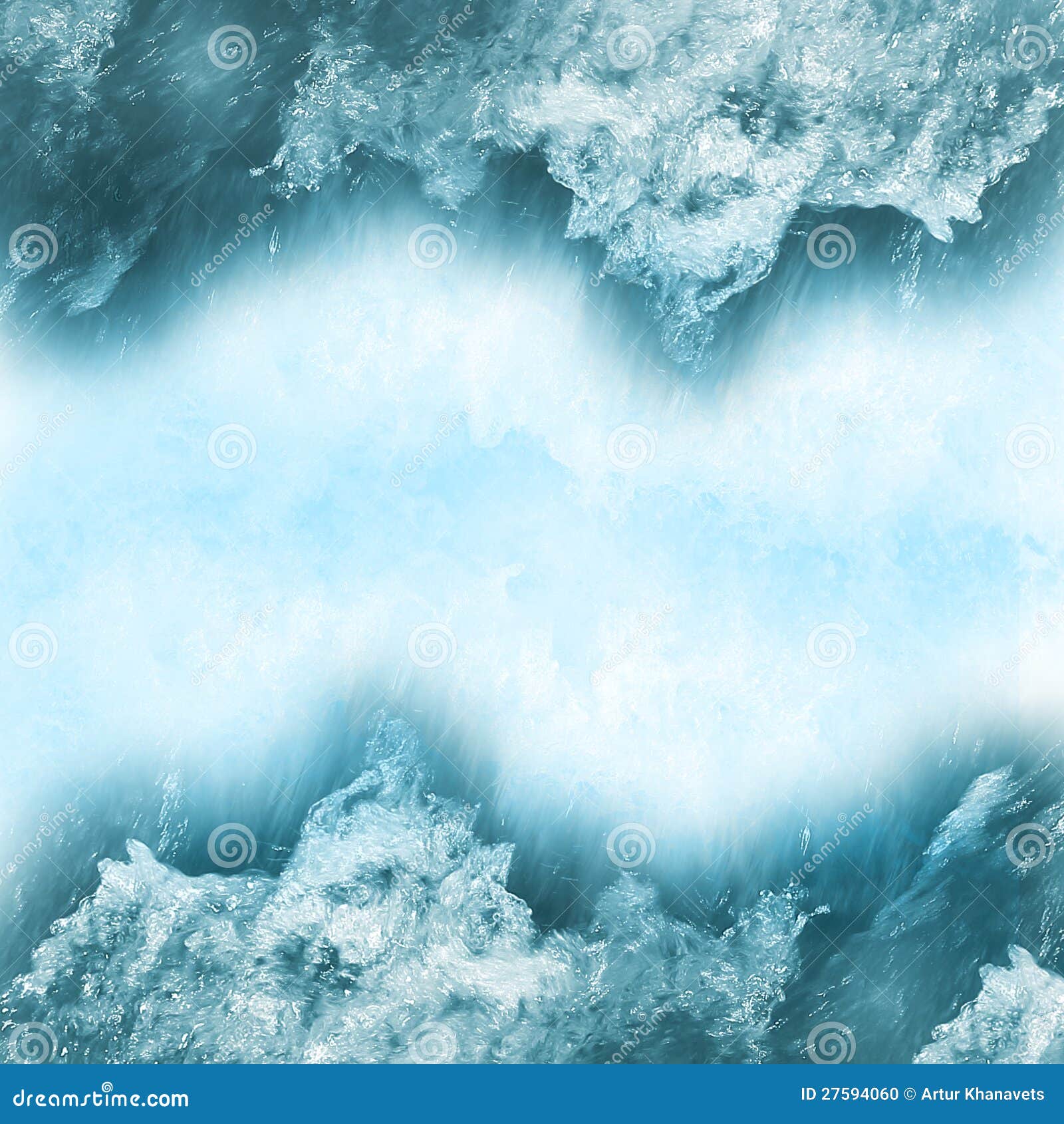 Parting wave background stock illustration. Illustration of frothy ...