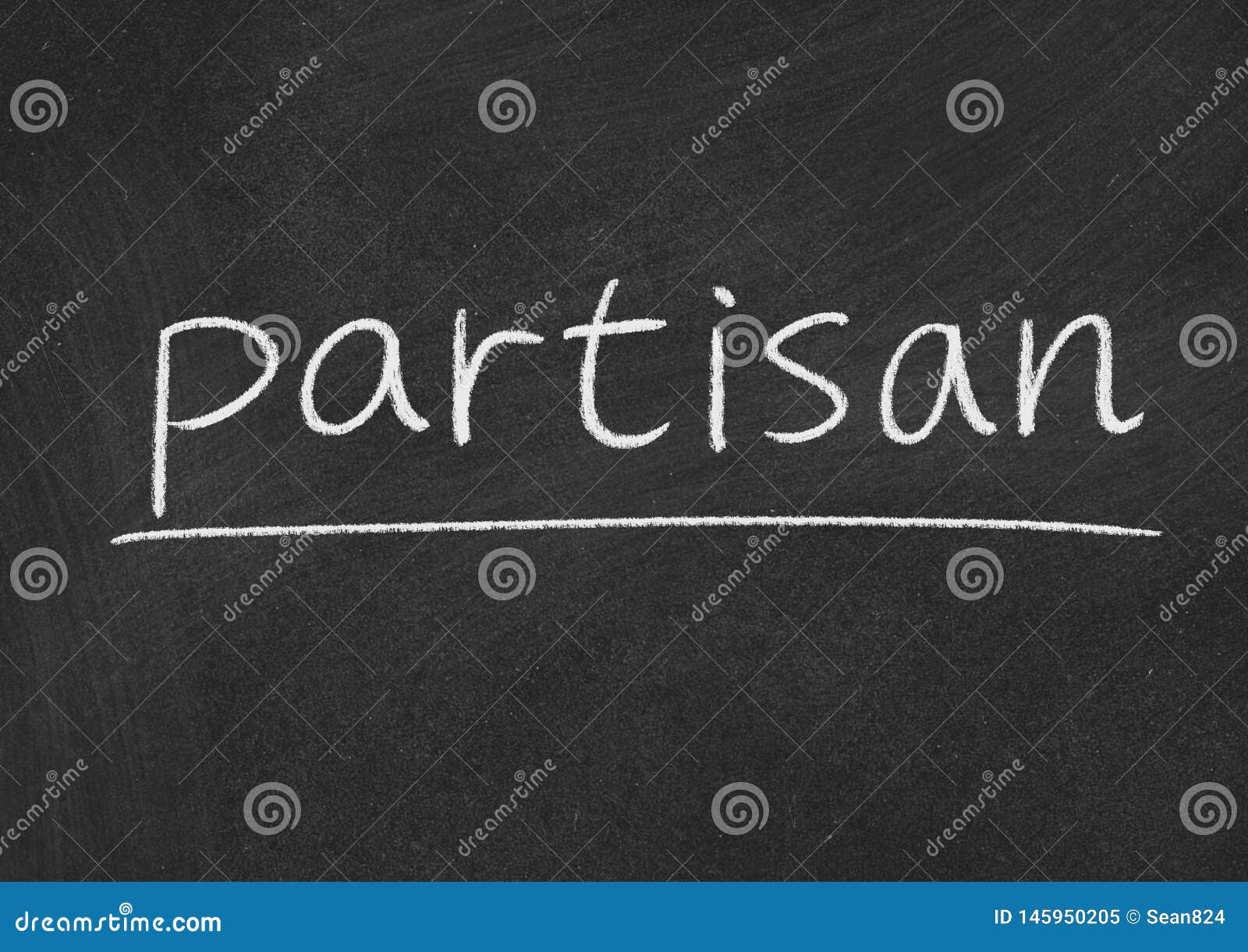 Partisan stock image. Image of education, text, blackboard - 145950205