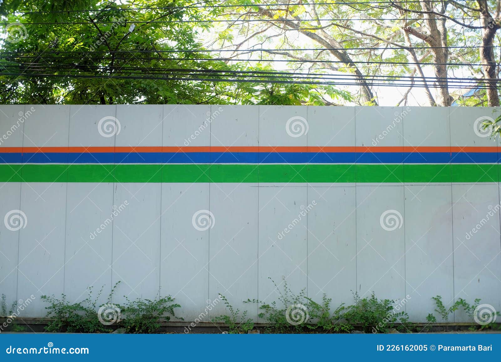 Partition Boards Installed in the Area Stock Image - Image of project ...