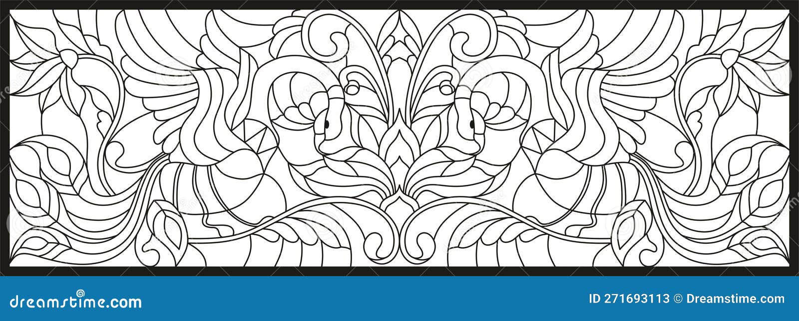 Partition Glass Design Cdr Vector | CartoonDealer.com #272070584