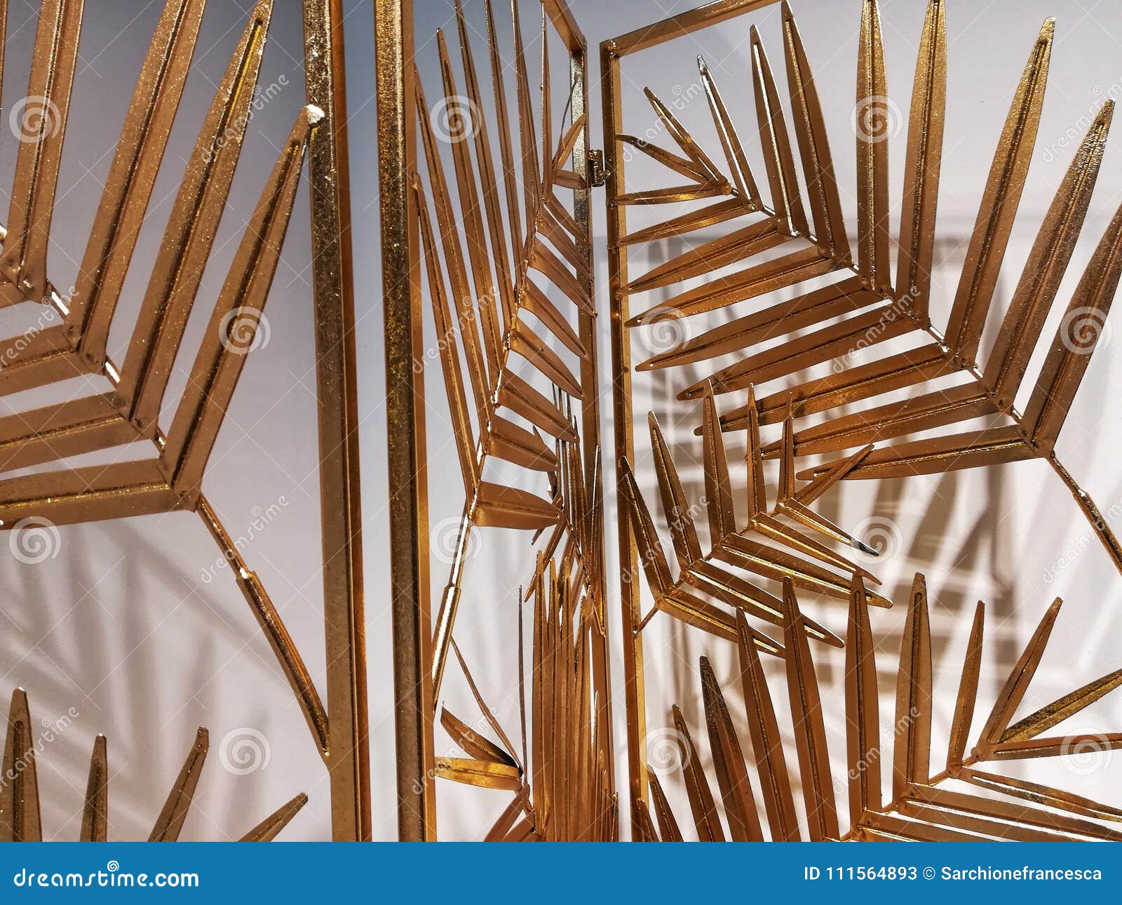 A partition separates stock image. Image of decoratedpanel - 111564893