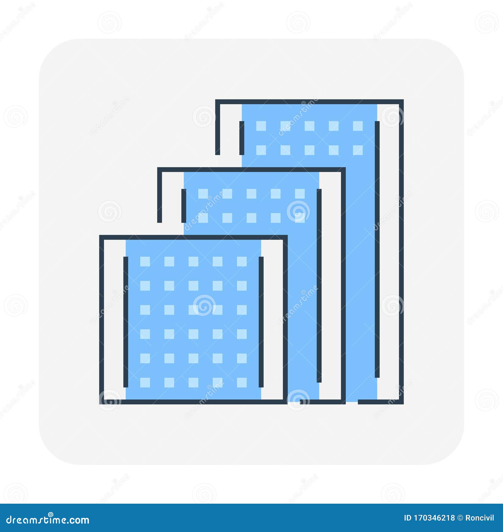 Partition wall icon stock vector. Illustration of partition - 170346218