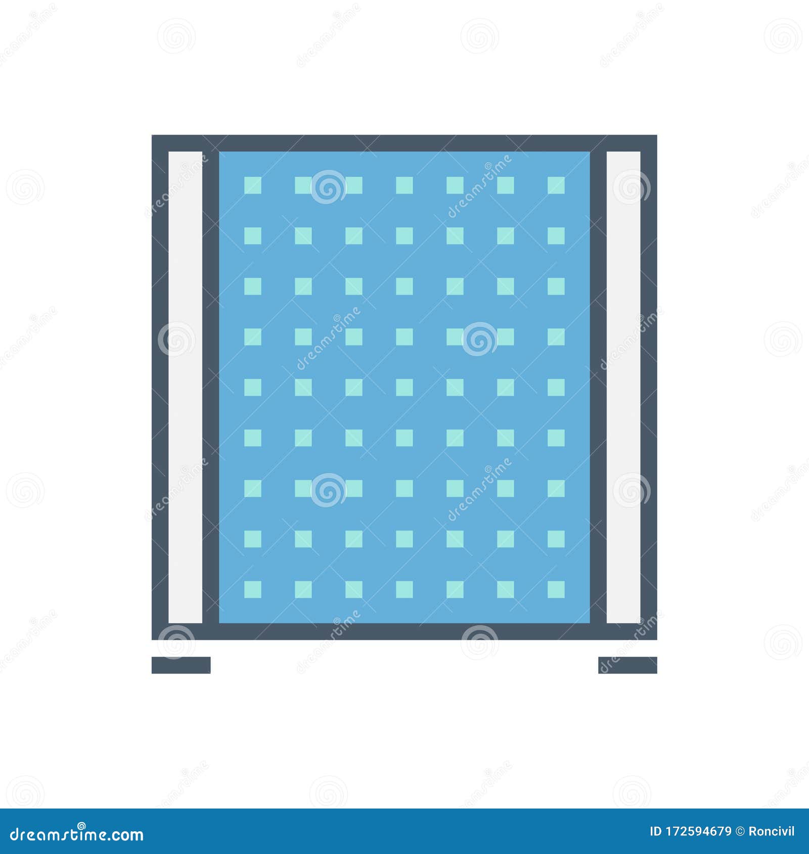 Partition wall icon stock vector. Illustration of decoration - 172594679