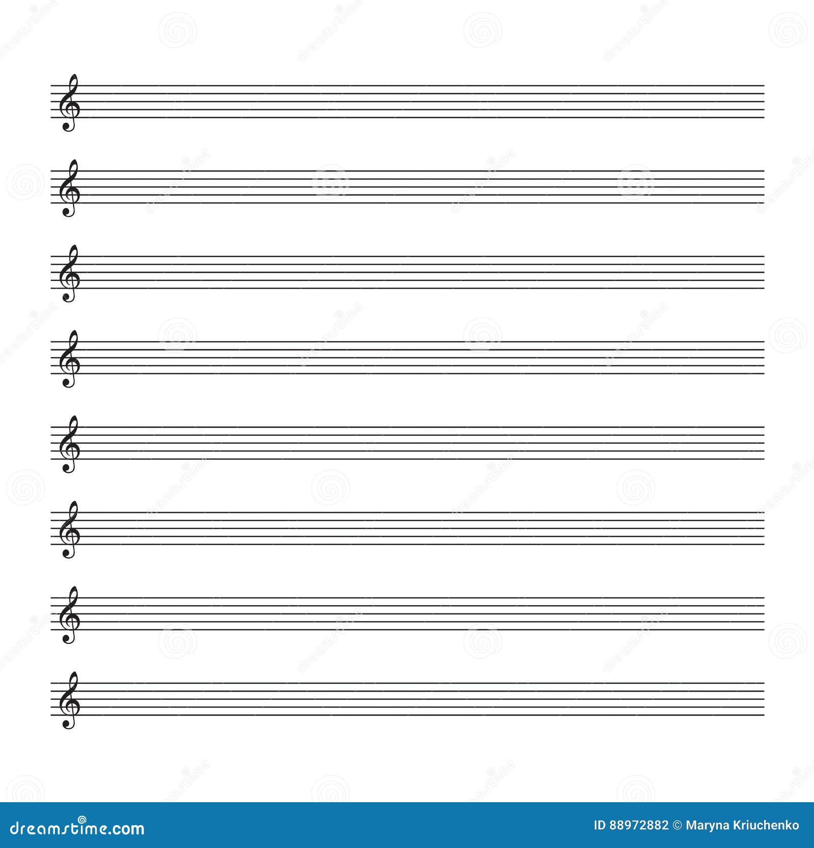 Partitura Del Piano Del Vector Ilustración del Vector - Ilustración de ...