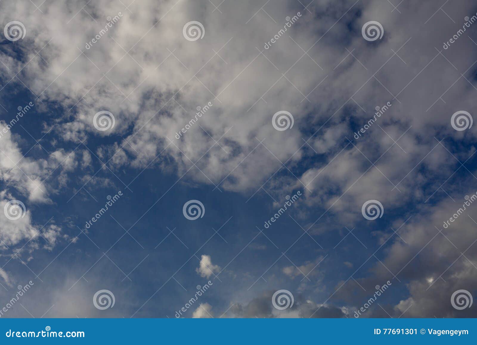 Partly Cloudy. Weather Forecast Stock Image - Image of climate, light ...