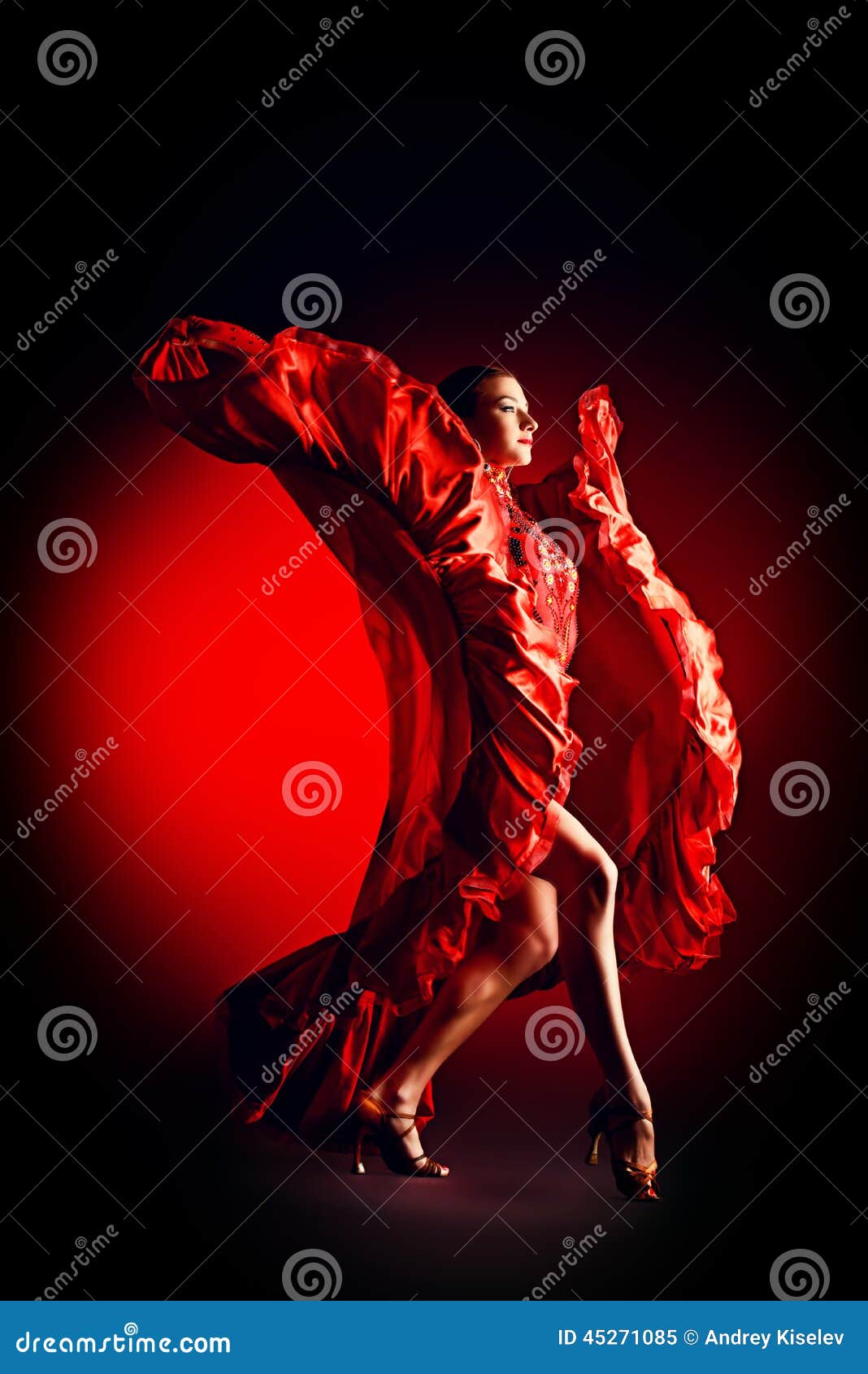 Partner red stock image. Image of female, performance - 45271085
