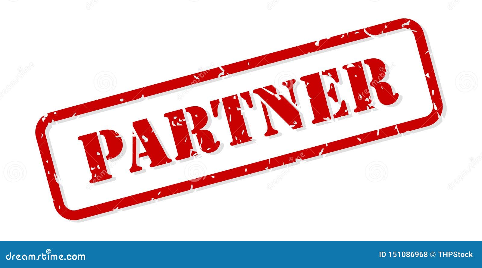 Partner Rubber Stamp Vector Stock Vector - Illustration of text, sign ...