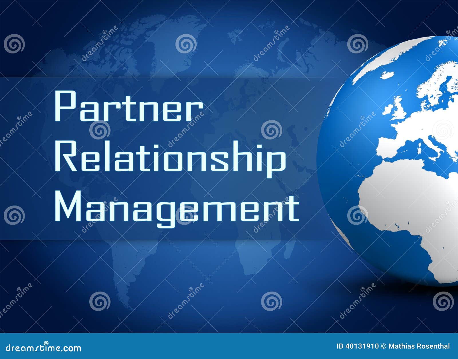 Partner Relationship Management Stock Illustration - Illustration of ...