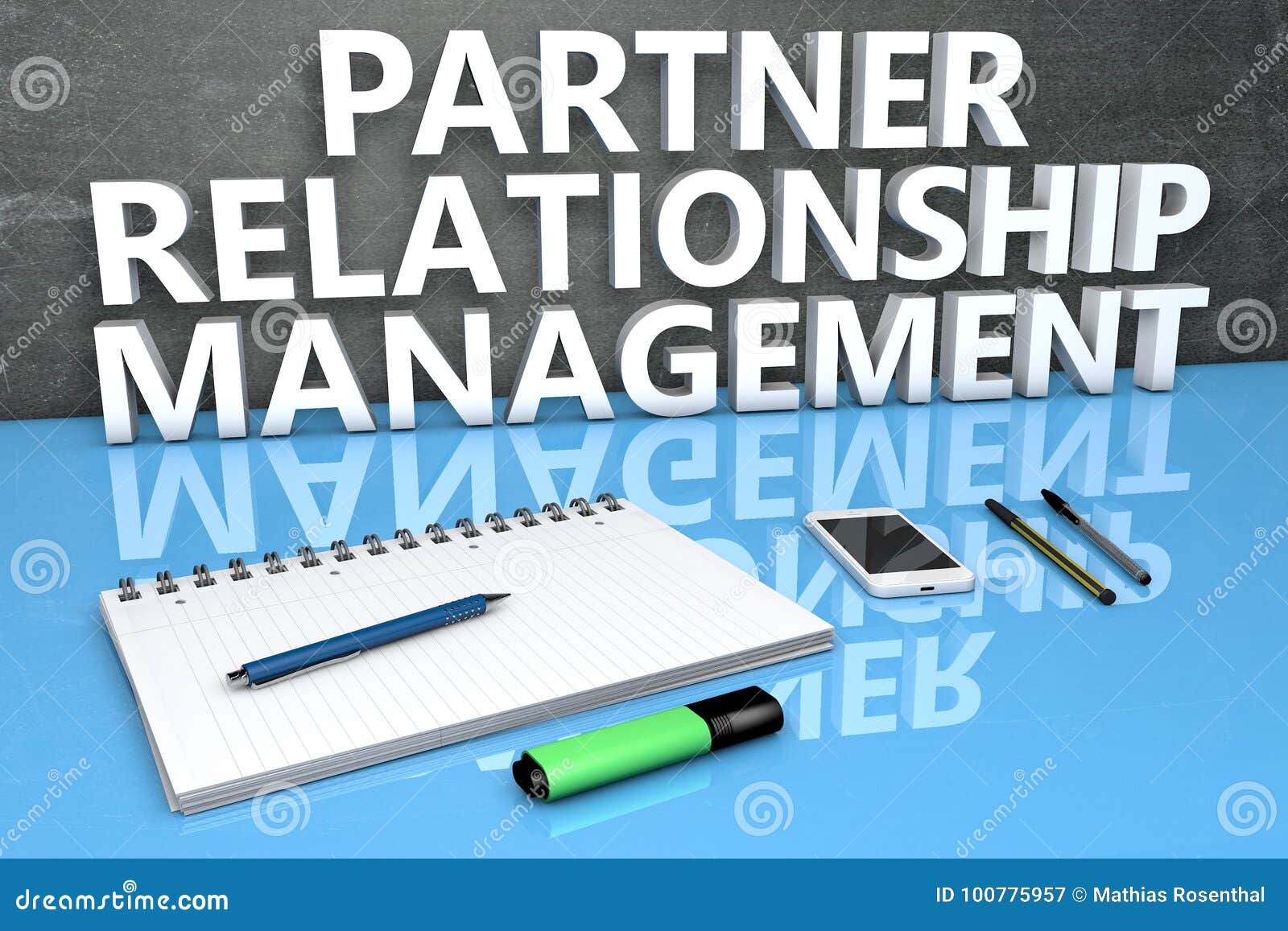 Partner Relationship Management Stock Illustration - Illustration of ...
