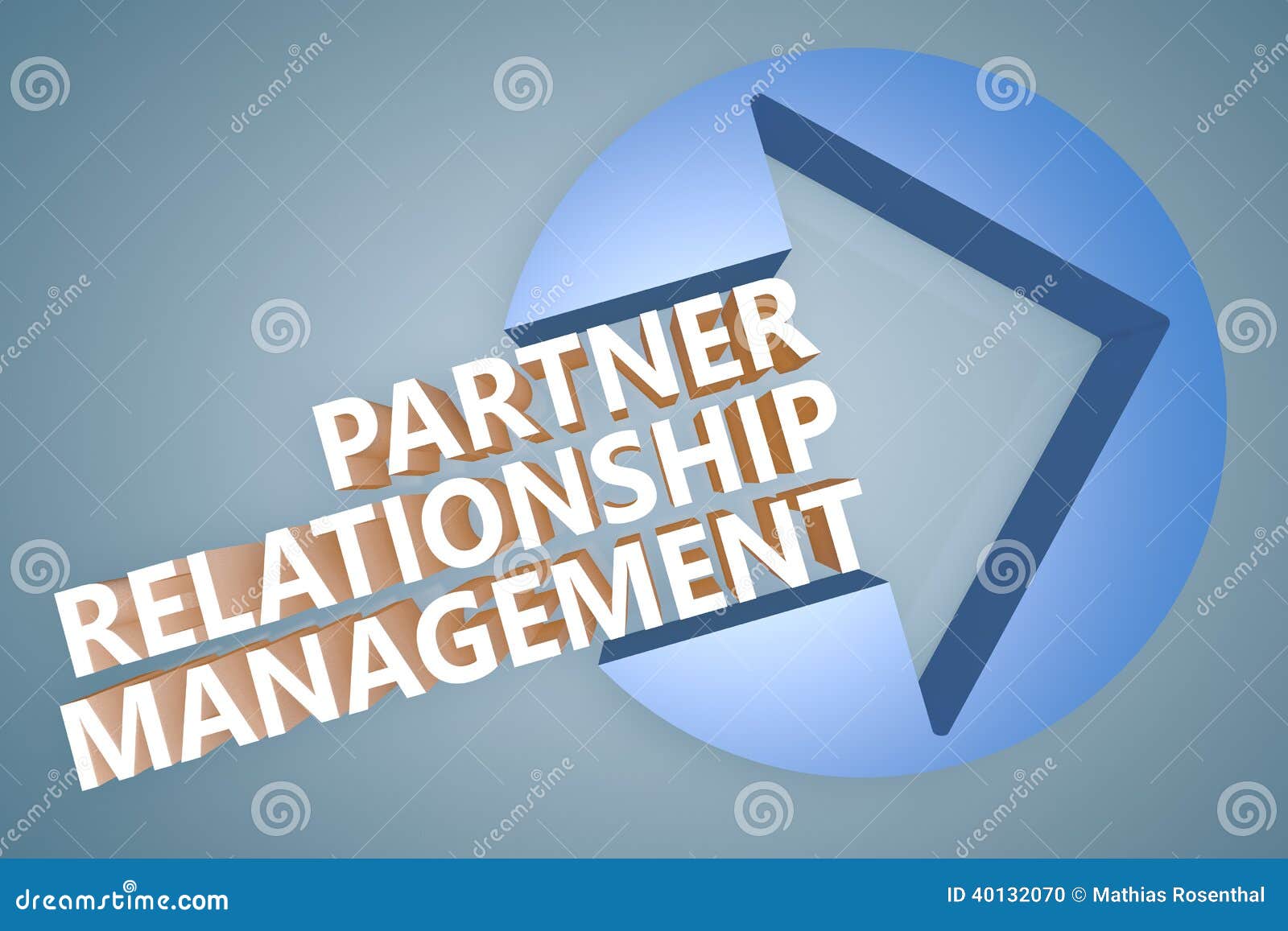 Partner Relationship Management Stock Illustration - Illustration of ...