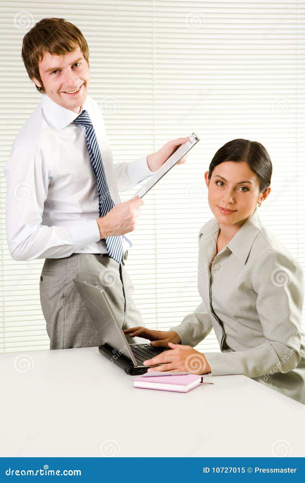 Partners stock image. Image of positive, employer, businesspeople ...