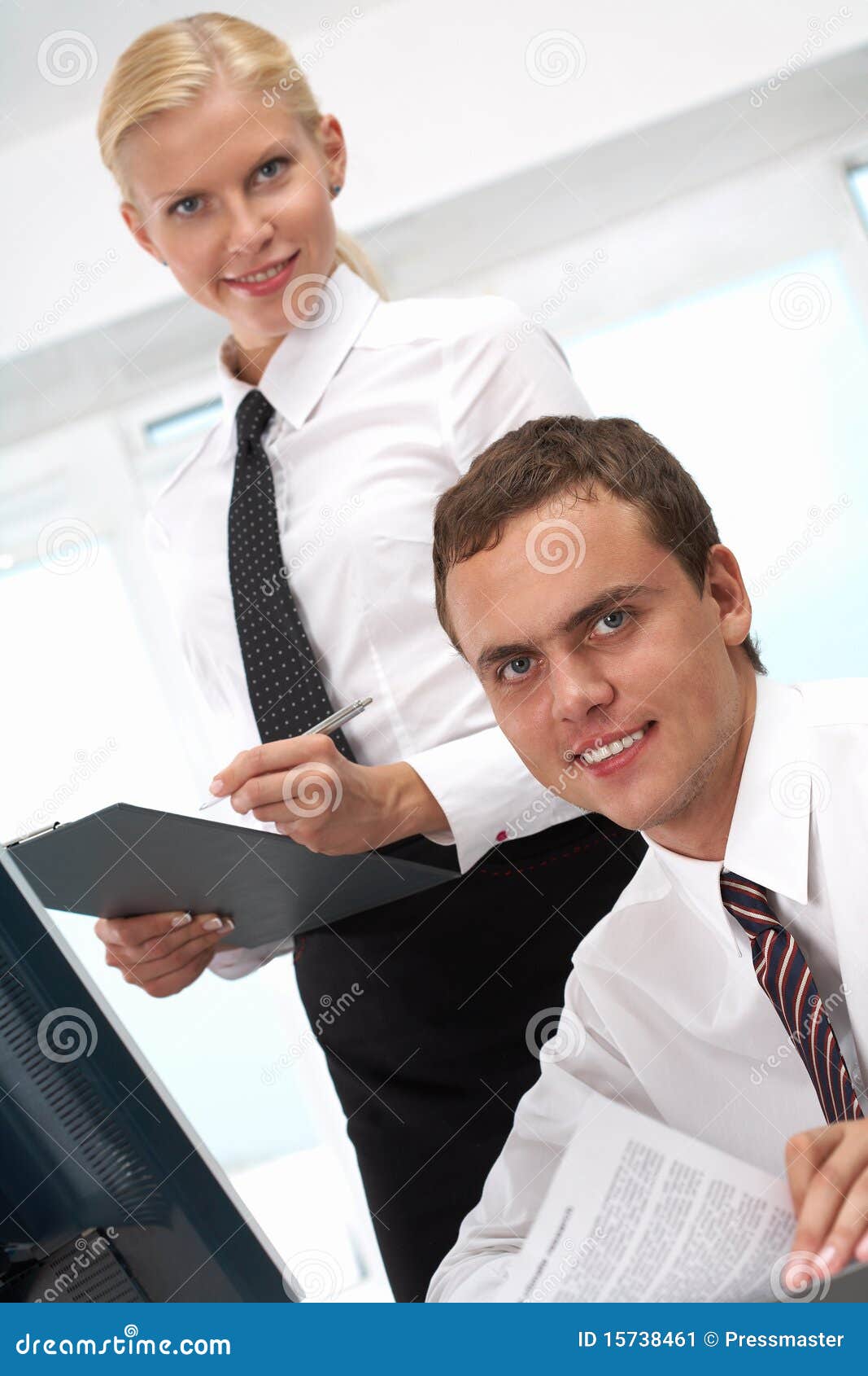 Partners stock image. Image of executive, employee, group - 15738461