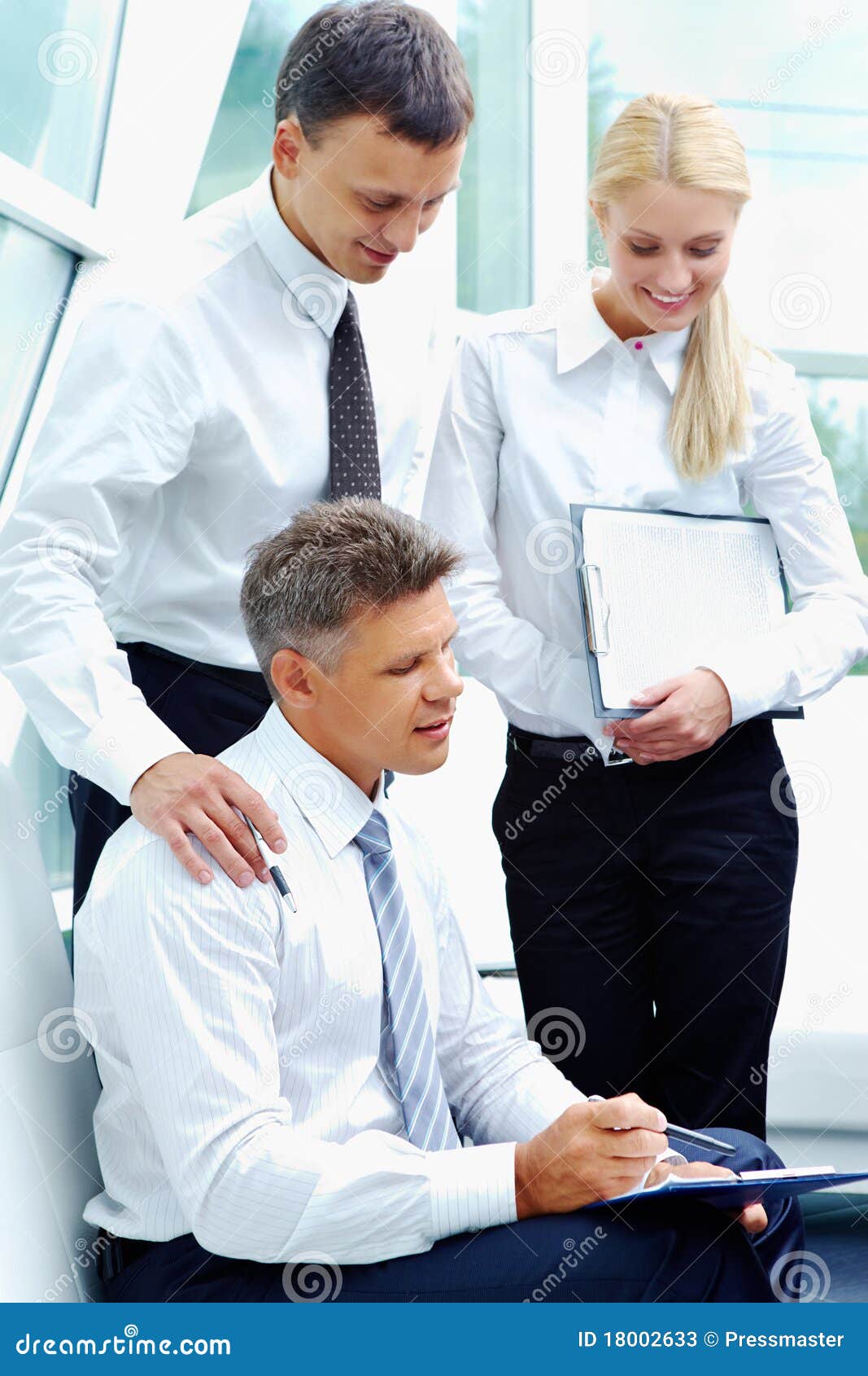 Partners stock image. Image of corporate, businessman - 18002633